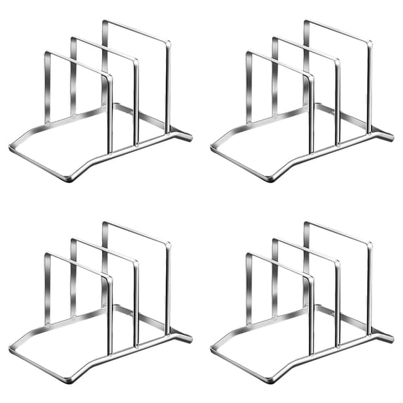 Cutting Board Holder Stand Stainless Steel Cutting Board Rack Cutting ...