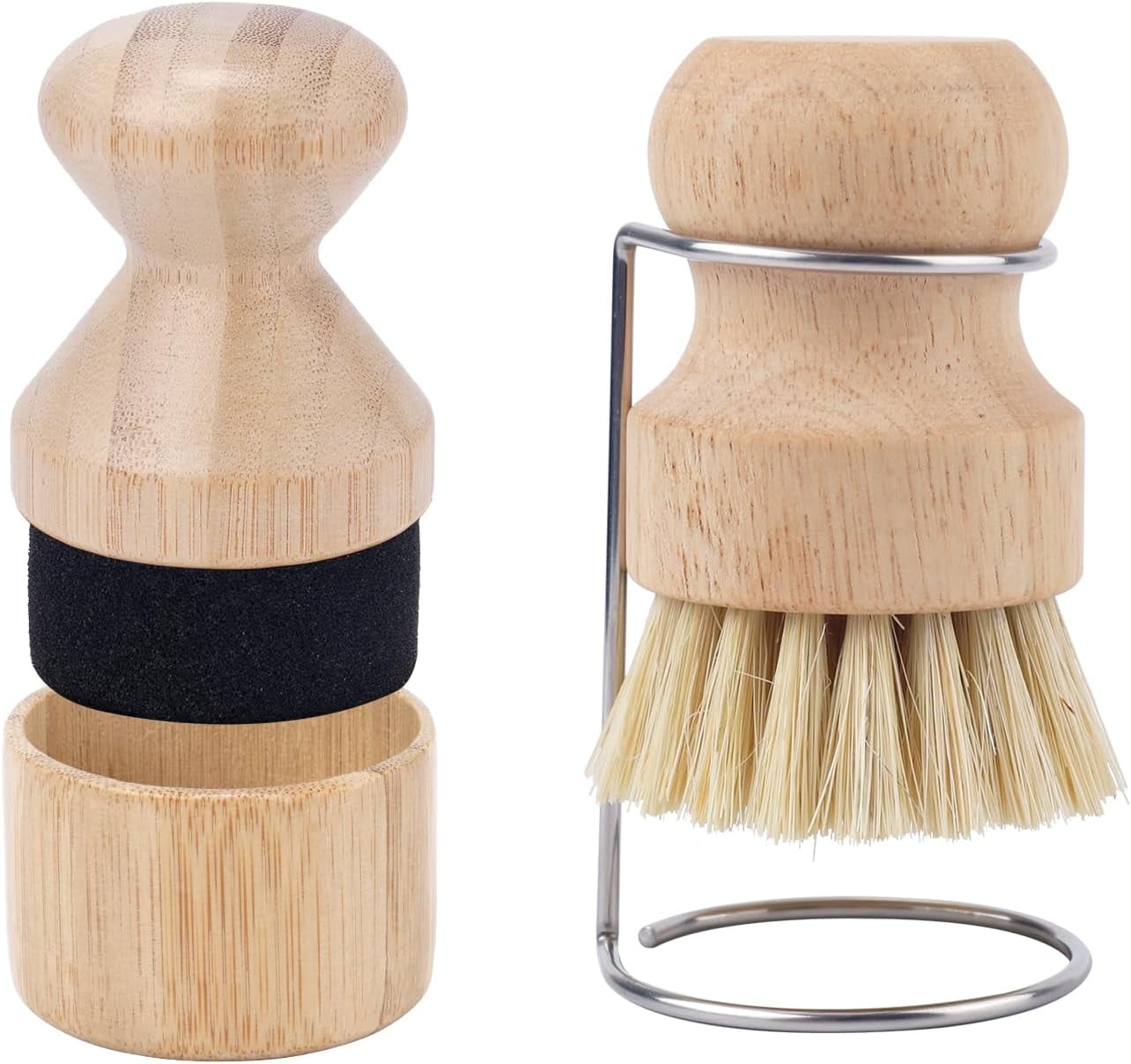 Cutting Board Oil Wax Applicator and Scrub Brush, Butcher Block Wax ...