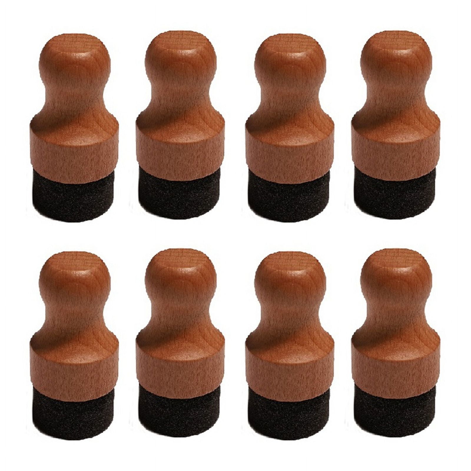 Cutting Board Oil and Wax Applicator, Round Wood Applicator for Wood ...