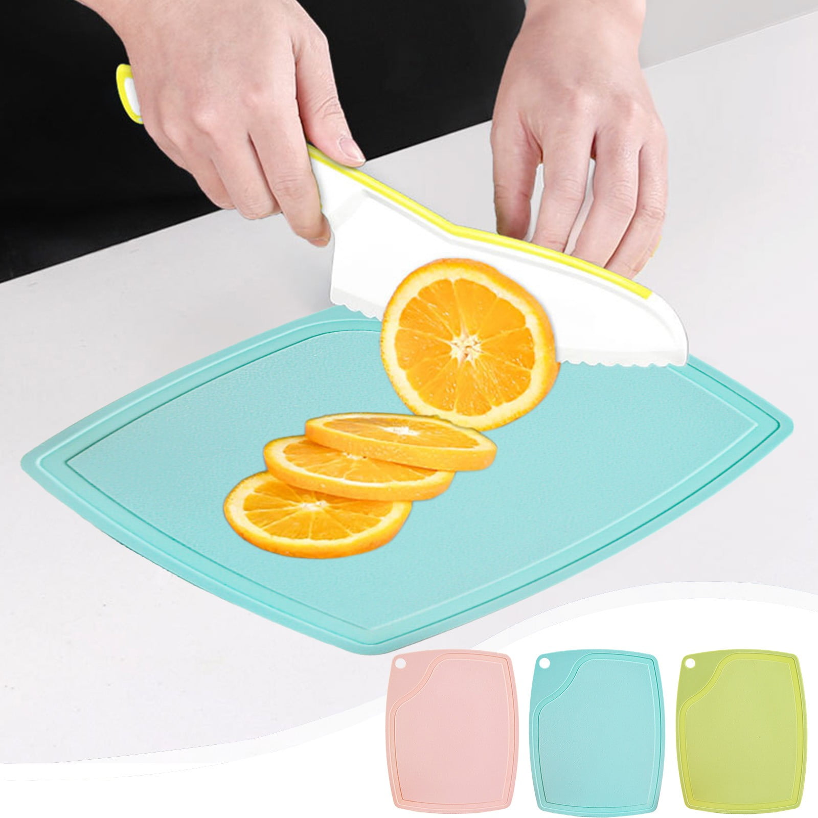 Cutting Board Plastic Cutting Board Chopping Board for Home Kitchen Use ...