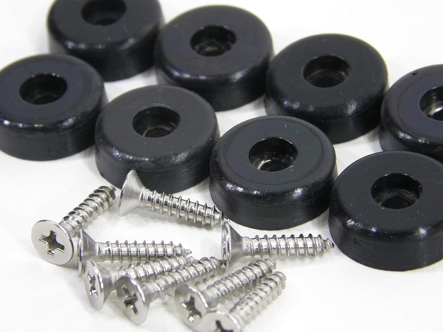 Cutting Board Rubber Bumper Feet 3/4" DIA x 1/4" Low Profile Silicone ...