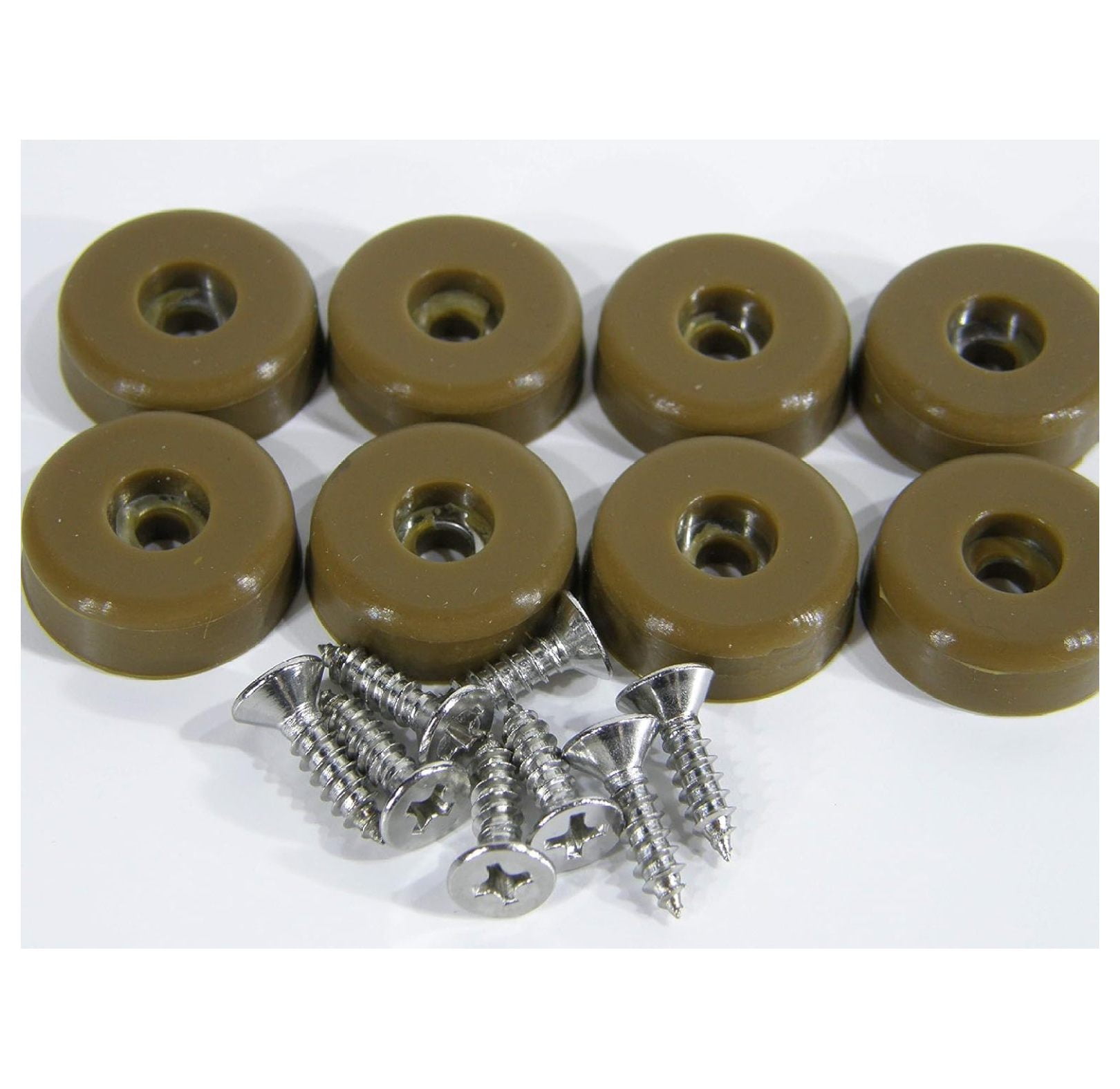 Cutting Board Rubber Bumper Feet 3/4" DIA x 1/4" Low Profile Silicone ...