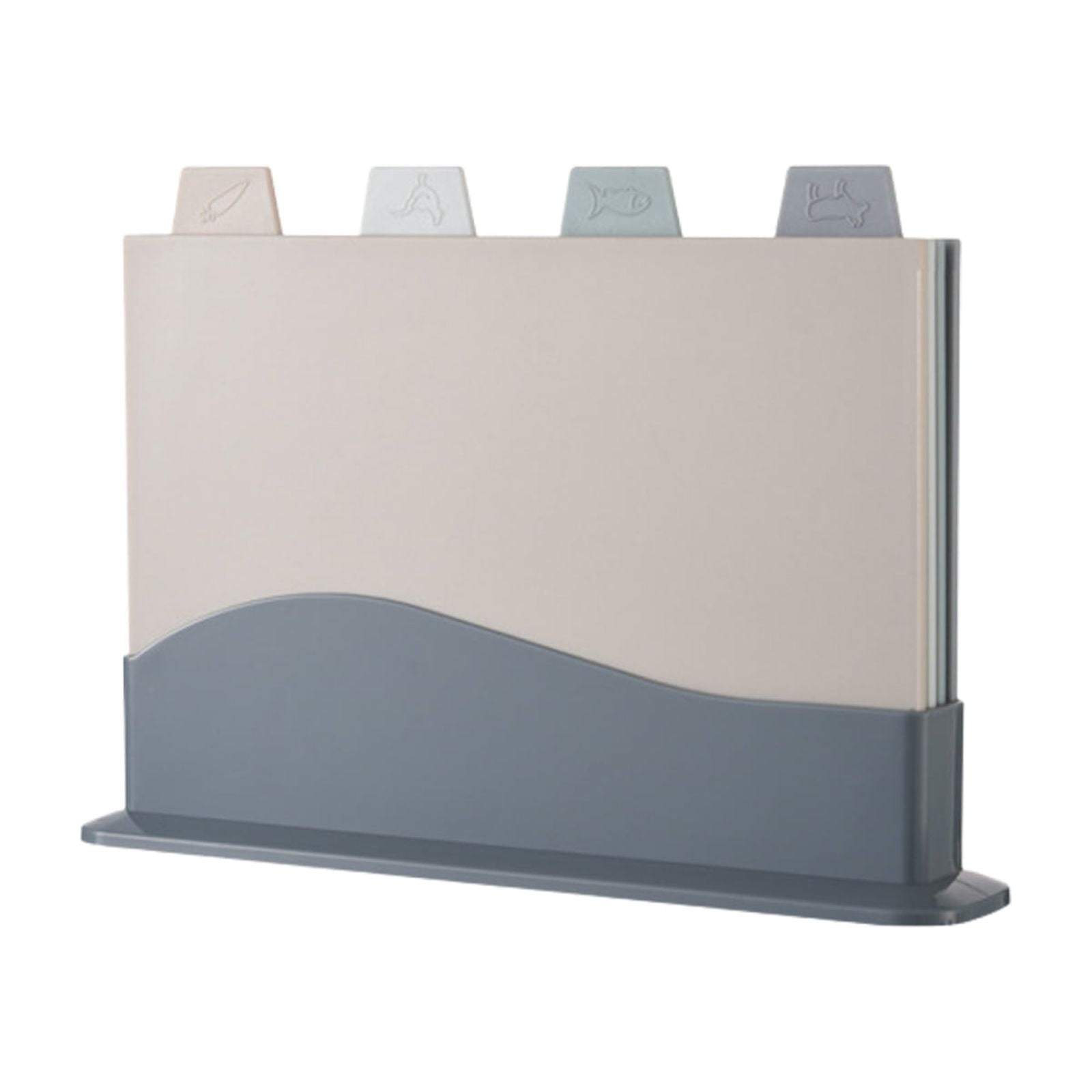 Cutting Board Set Plastic Cutting Board 4Pcs Cutting Boards With ...