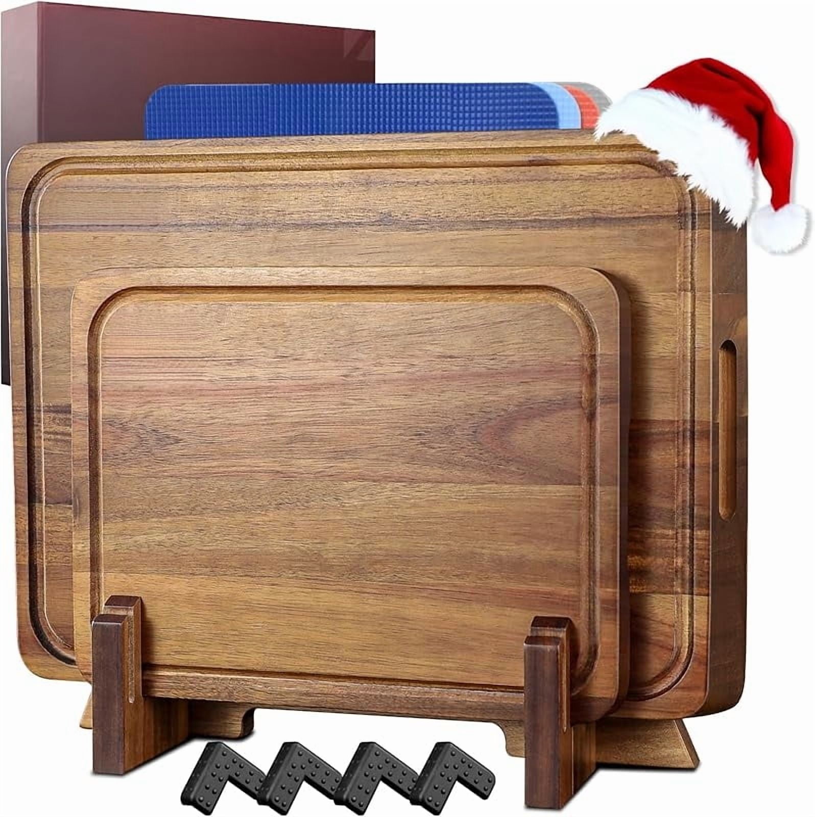 Cutting Boards Large Set of 7, Charcuterie Chopping Board for Kitchen ...