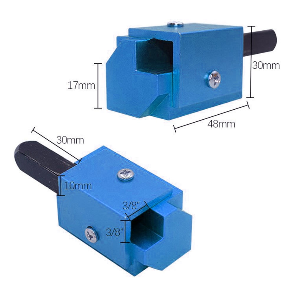 Cutting Corner Chisel quick Square Hinge Recesses Mortising Right Angle ...