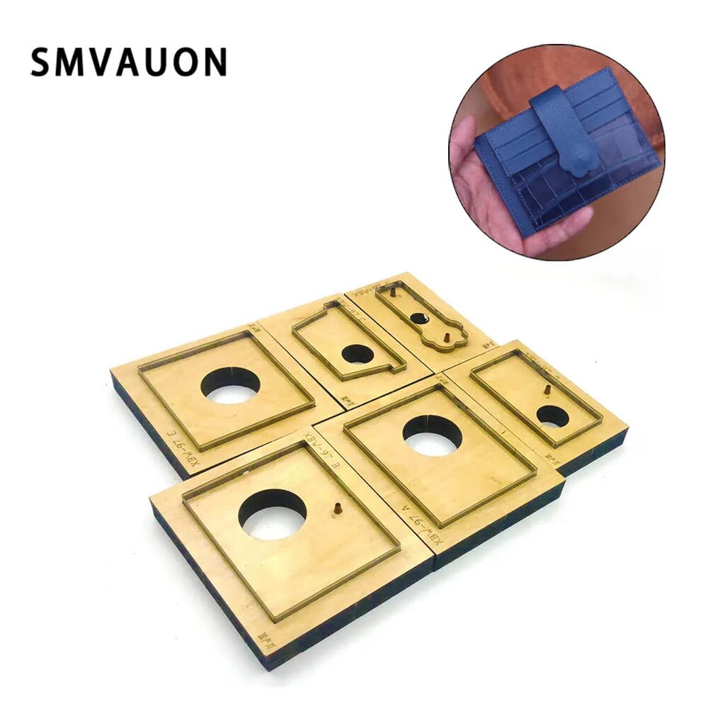 Cutting Dies Wooden Card Package Leather Cutter Template Cutting Mold ...
