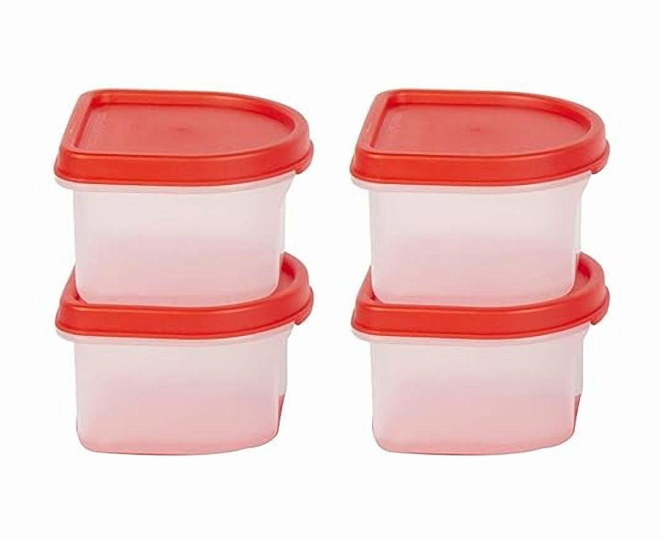 Cutting EDGE 250ml Modular Plastic Container Set of 4, BPA-Free & Leak ...