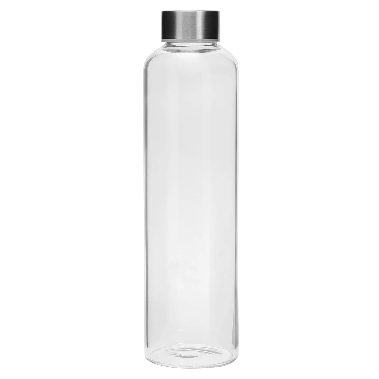 Cutting EDGE Borosilicate Round Glass Water Bottle for School Home ...