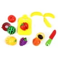 Cutting Fruits Cooking Play Food Playset For Kids - Walmart.com