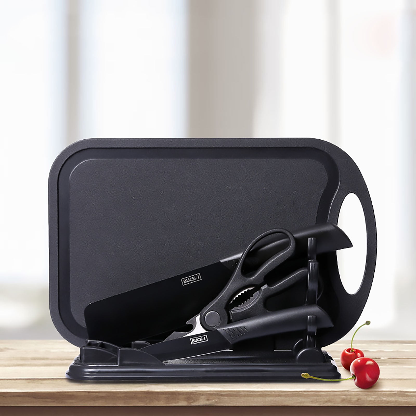Cutting Knife Kitchen Knife Cutting Board Set, Complementary Food Fruit ...