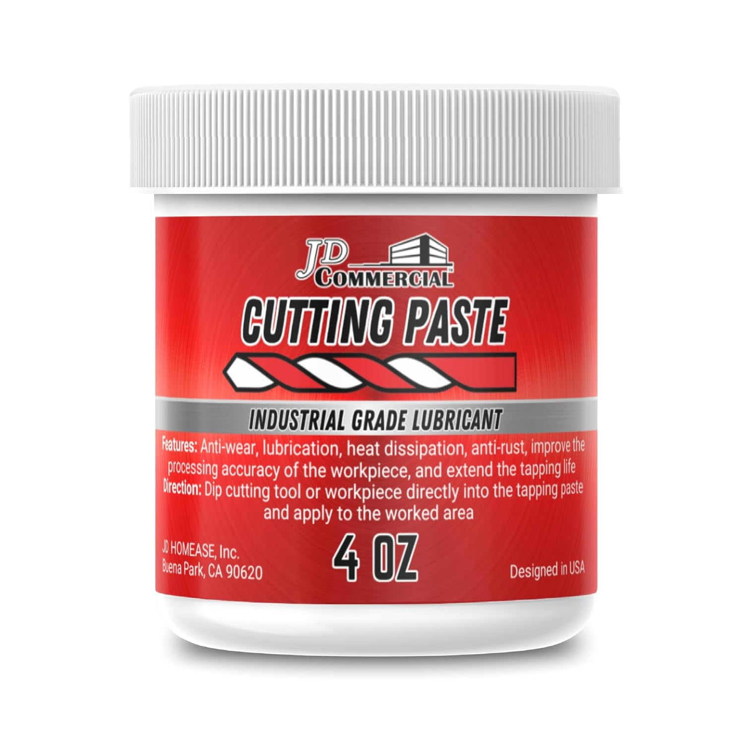 Cutting Paste 4 OZ, Cutting, Tapping, and Drilling Lubricant for All ...