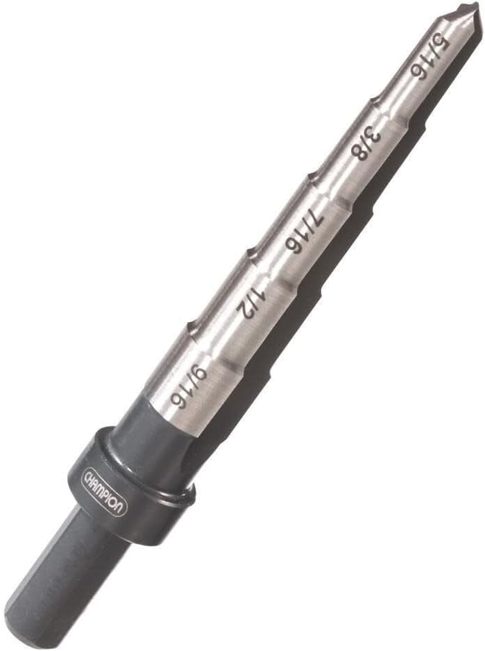 Cutting Tool Heavy Duty Step Reamer 5/16 To 9/16In (5 Steps) - Walmart.com