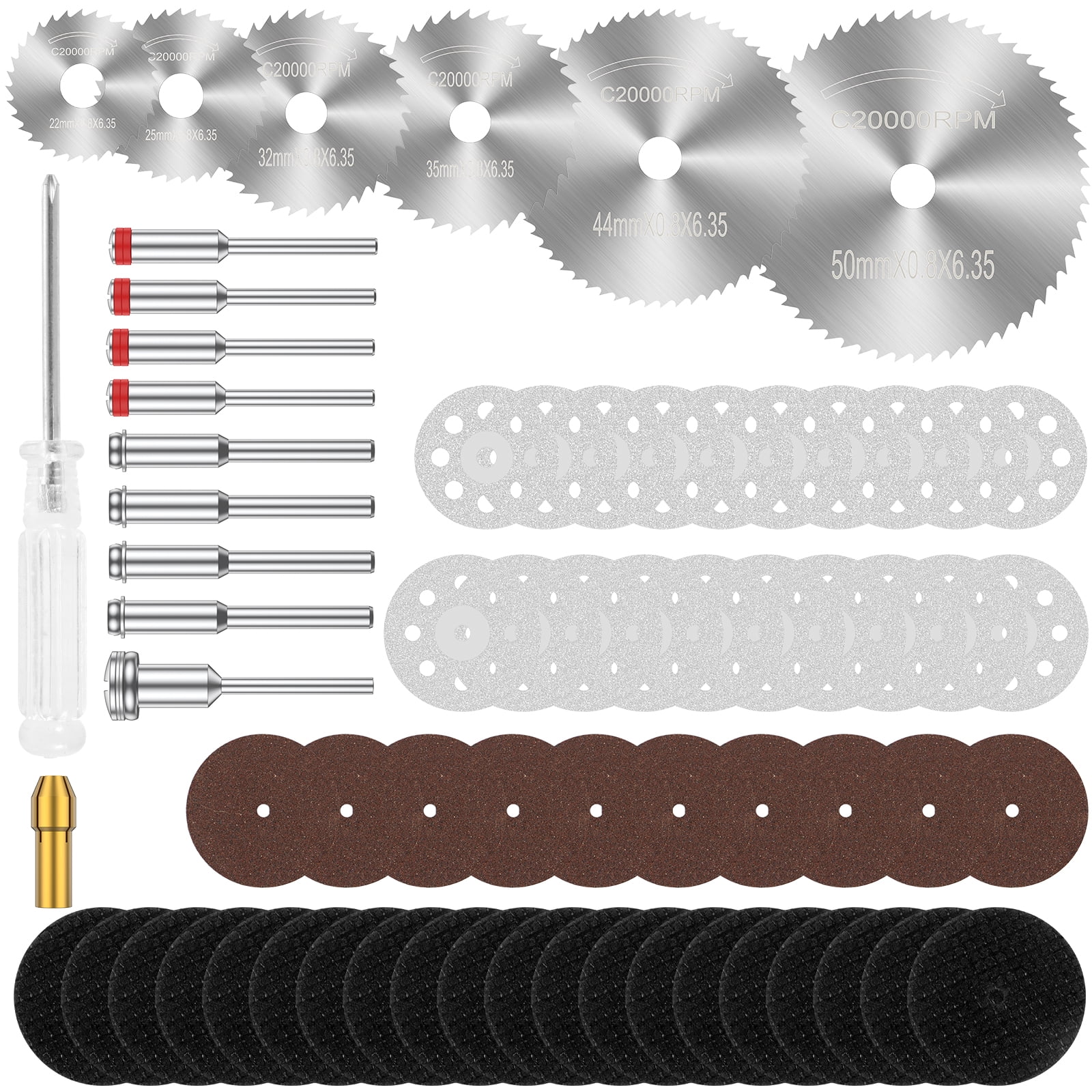 Cutting Wheel Set Easy Install Cutting Disc Set HSS Circular Saw Blade ...
