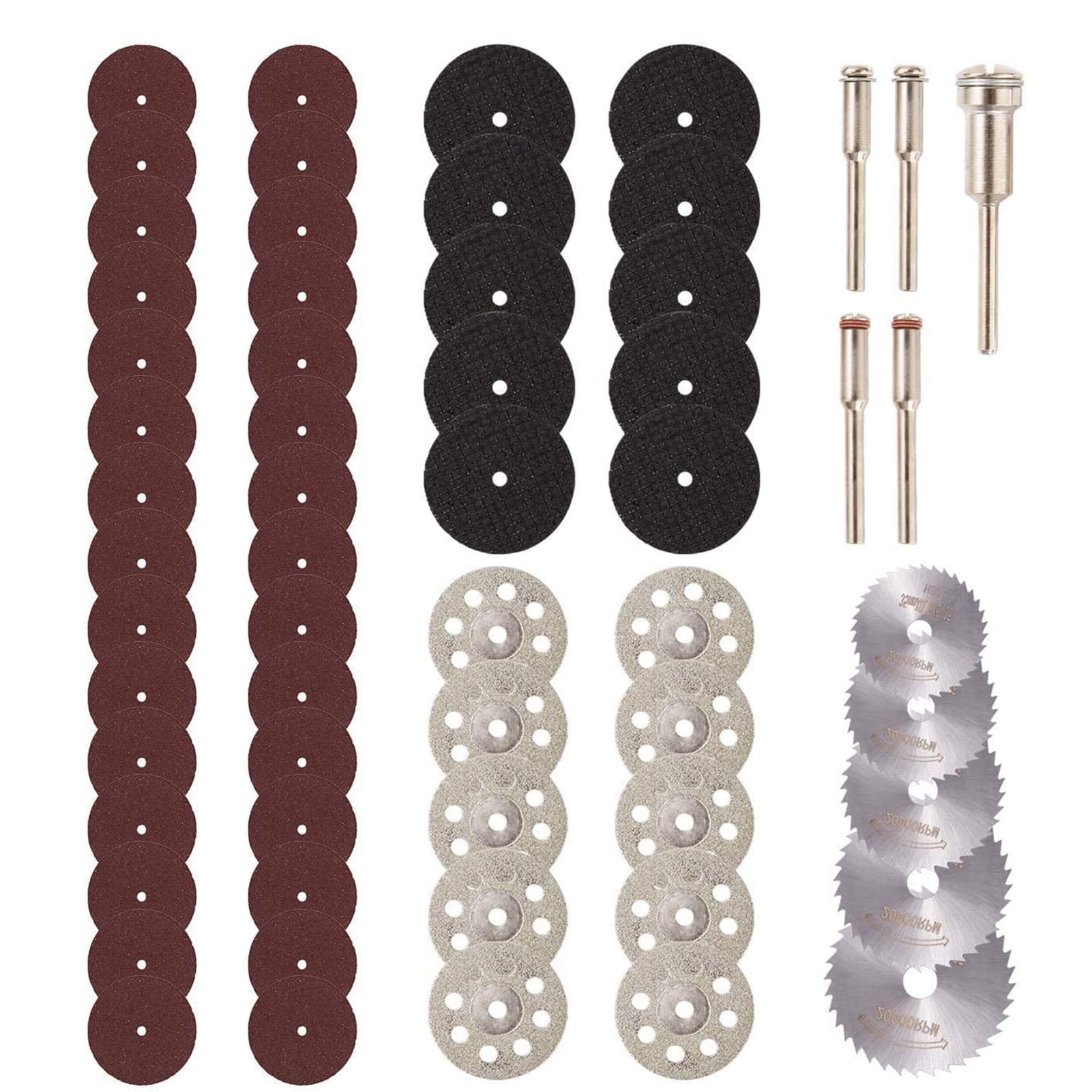 Cutting Wheels,Wood Stone Metal Wheel Set Rotary 60pcs Wheel Set Resin ...