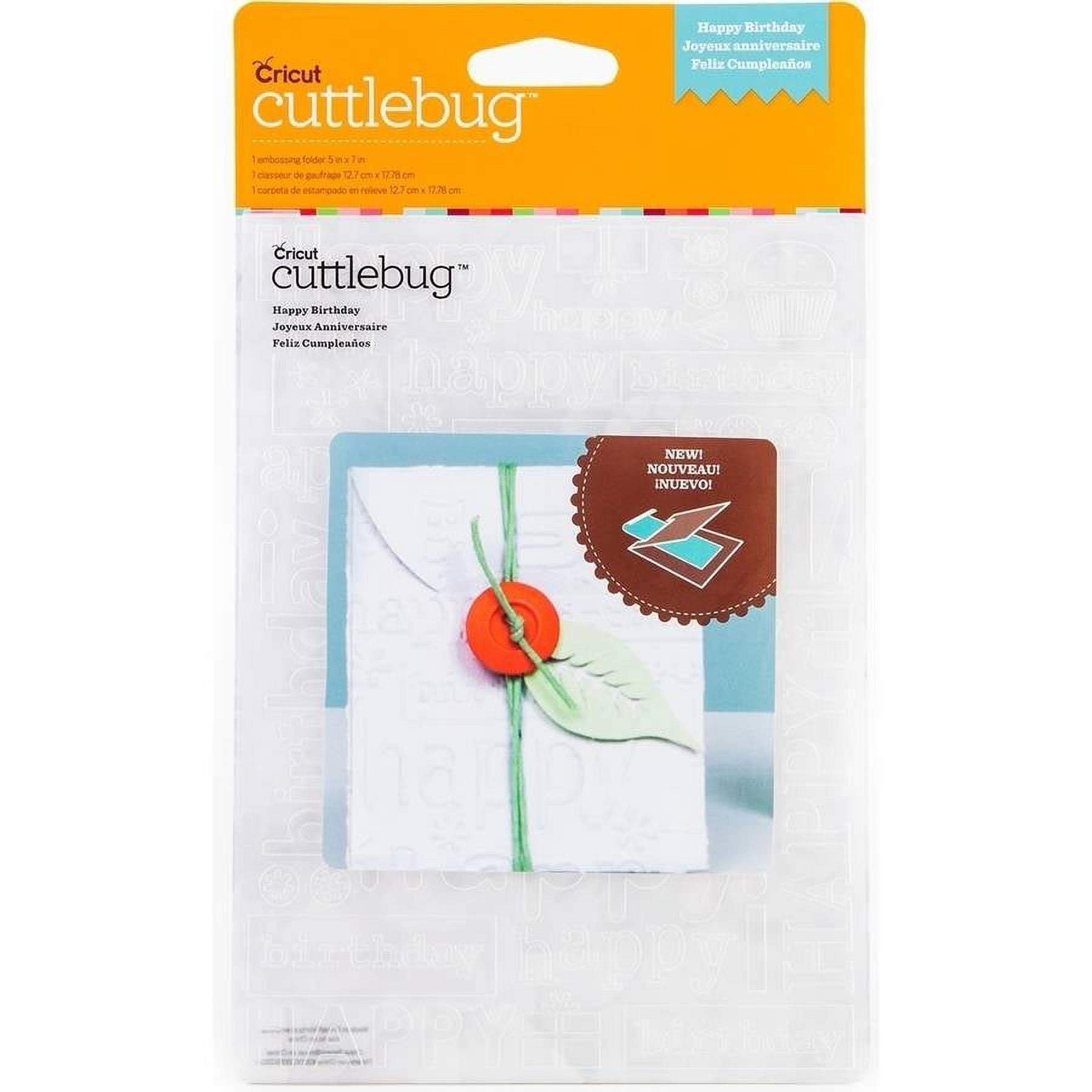 Cuttlebug 5" X 7" Embossing Folder - Walmart.com