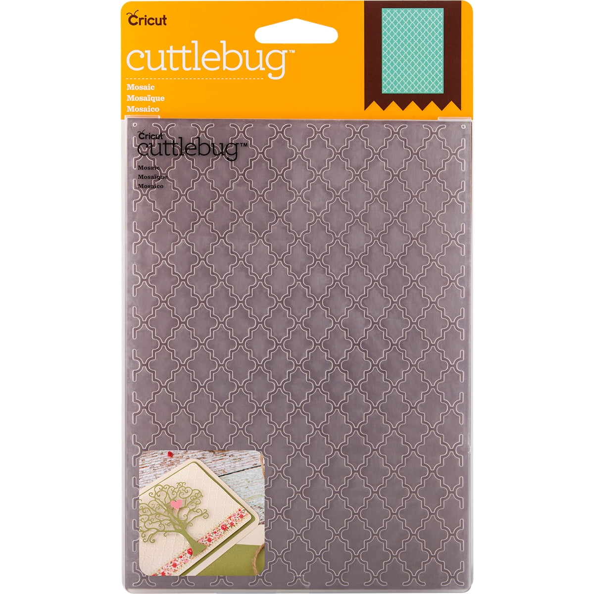 Cuttlebug 5"X7" Embossing Folder-Mosaic, Pk 3, Provo Craft - Walmart.com