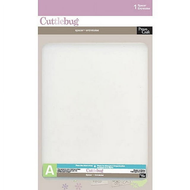 Cuttlebug Spacer Plate A 6X7 - Walmart.com