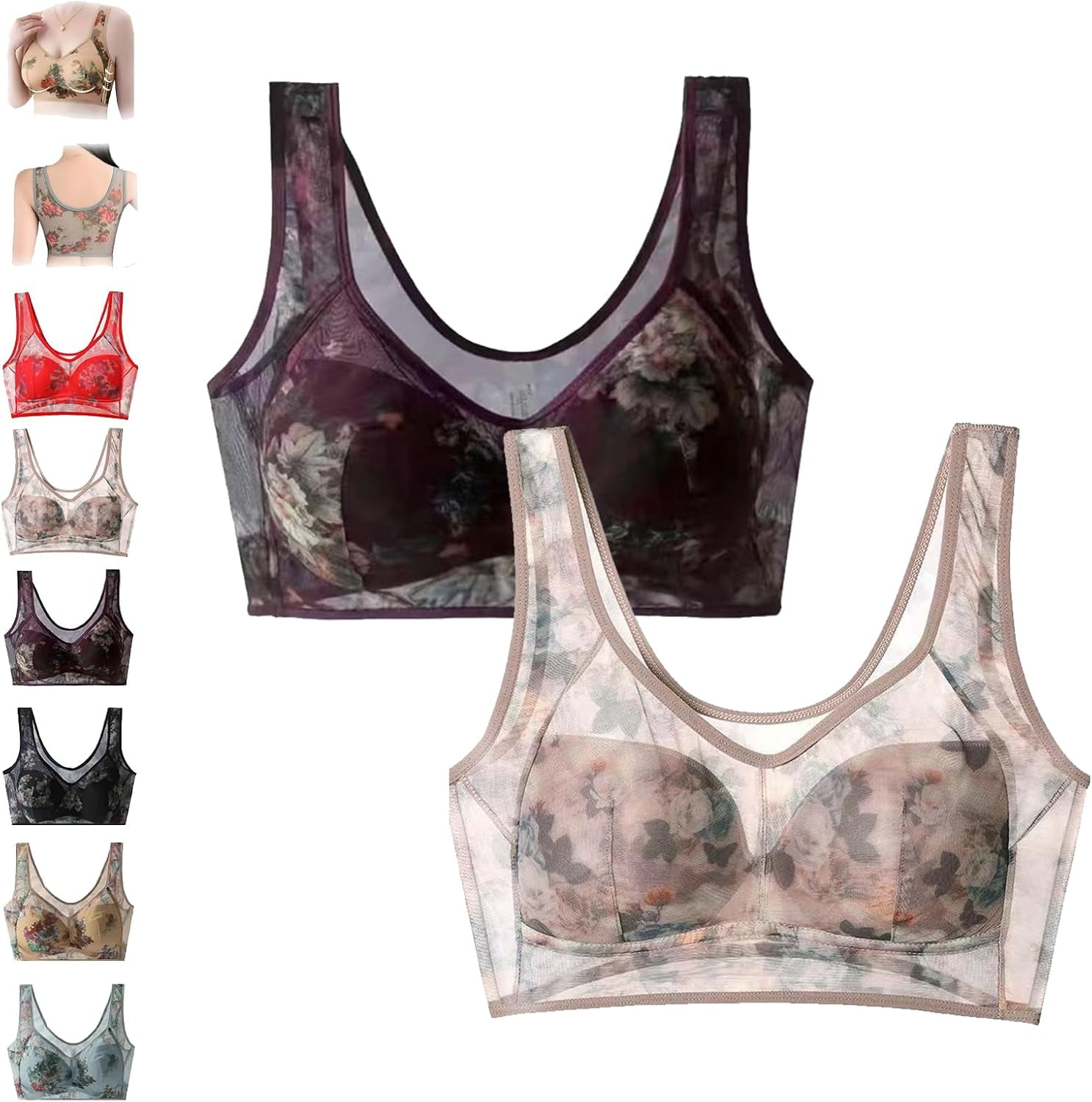 Cuttli Bra, Cuttli Ice Silk Bras, Evylady Bras, Super Gather Ice Silk ...