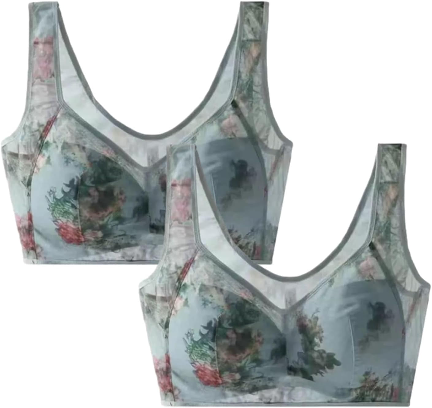 Cuttli Bra, Ice Silk Lace Cooling Comfort Bra, Cooling Comfort Bra Made ...