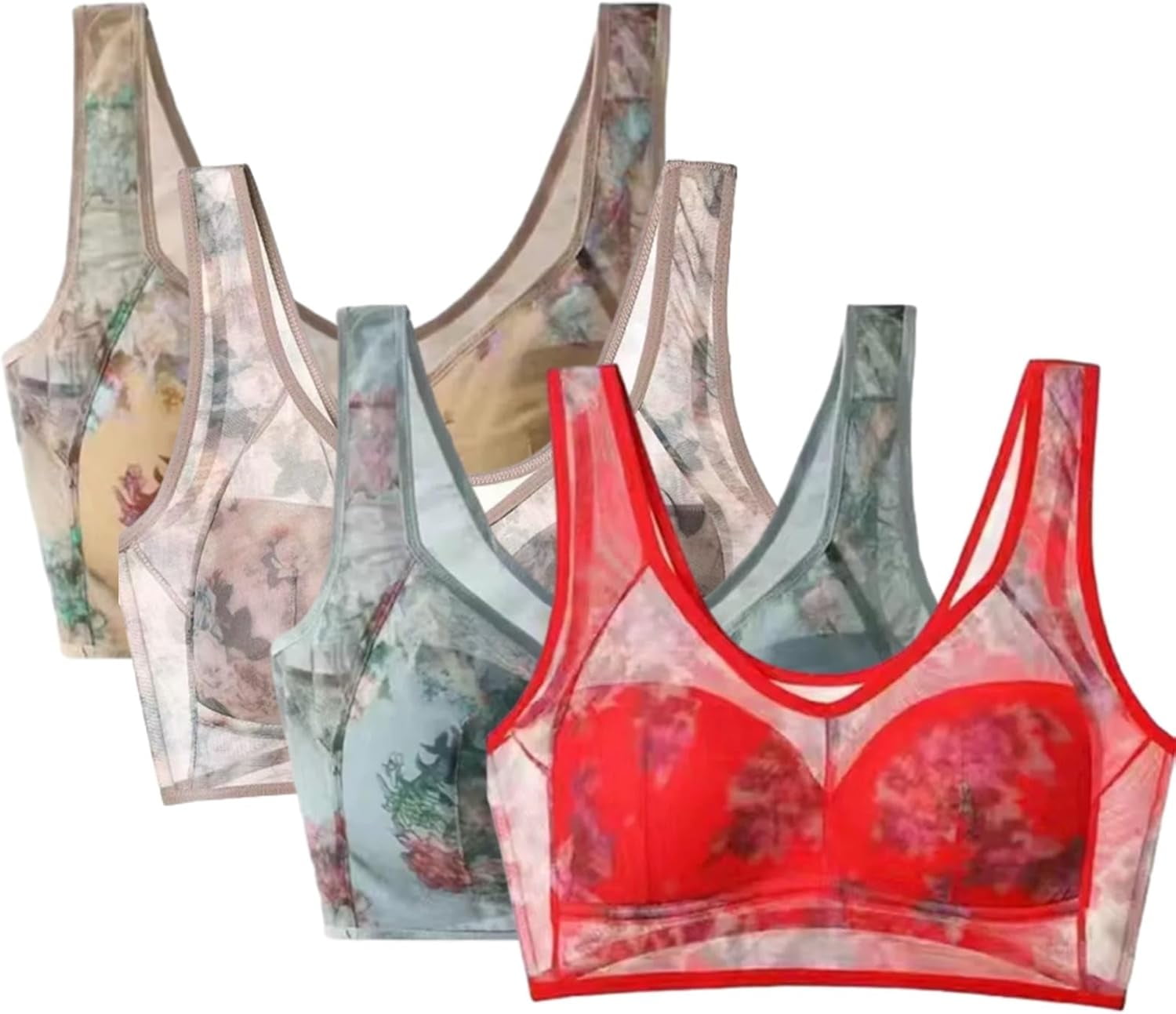 Cuttli Bra, Ice Silk Lace Cooling Comfort Bra, Cooling Comfort Bra Made ...