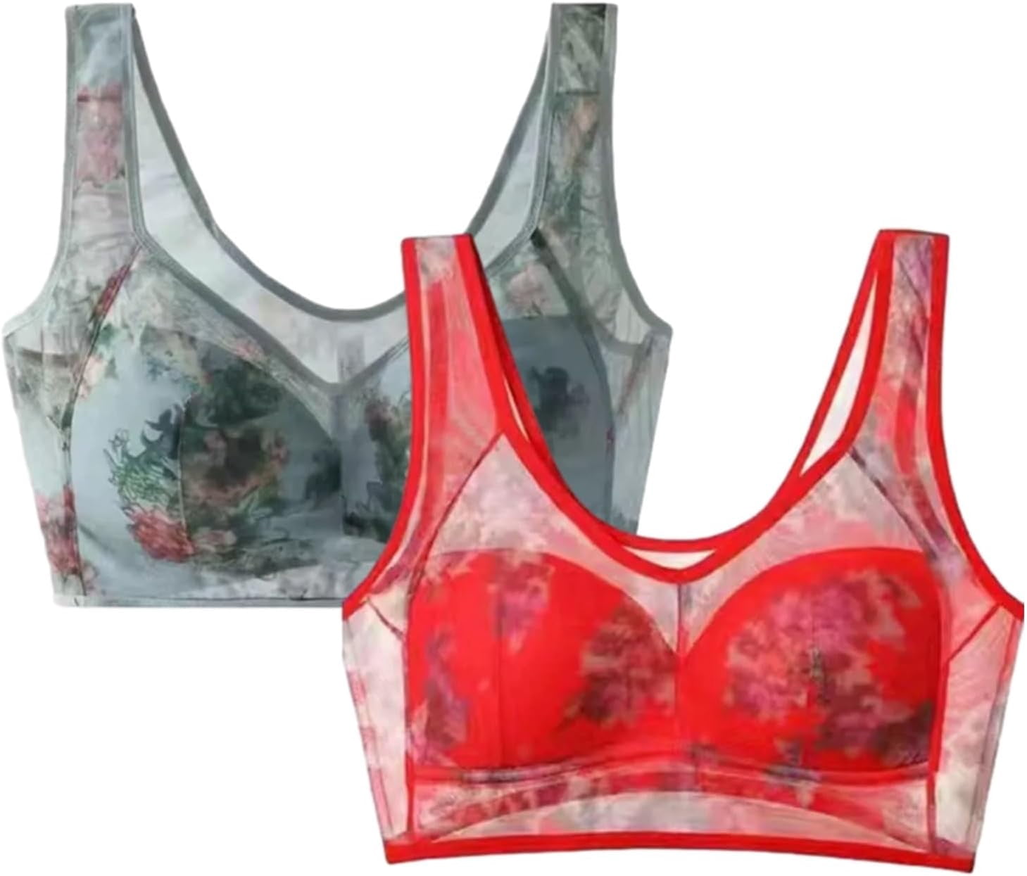 Cuttli Bra, Ice Silk Lace Cooling Comfort Bra, Cooling Comfort Bra Made ...