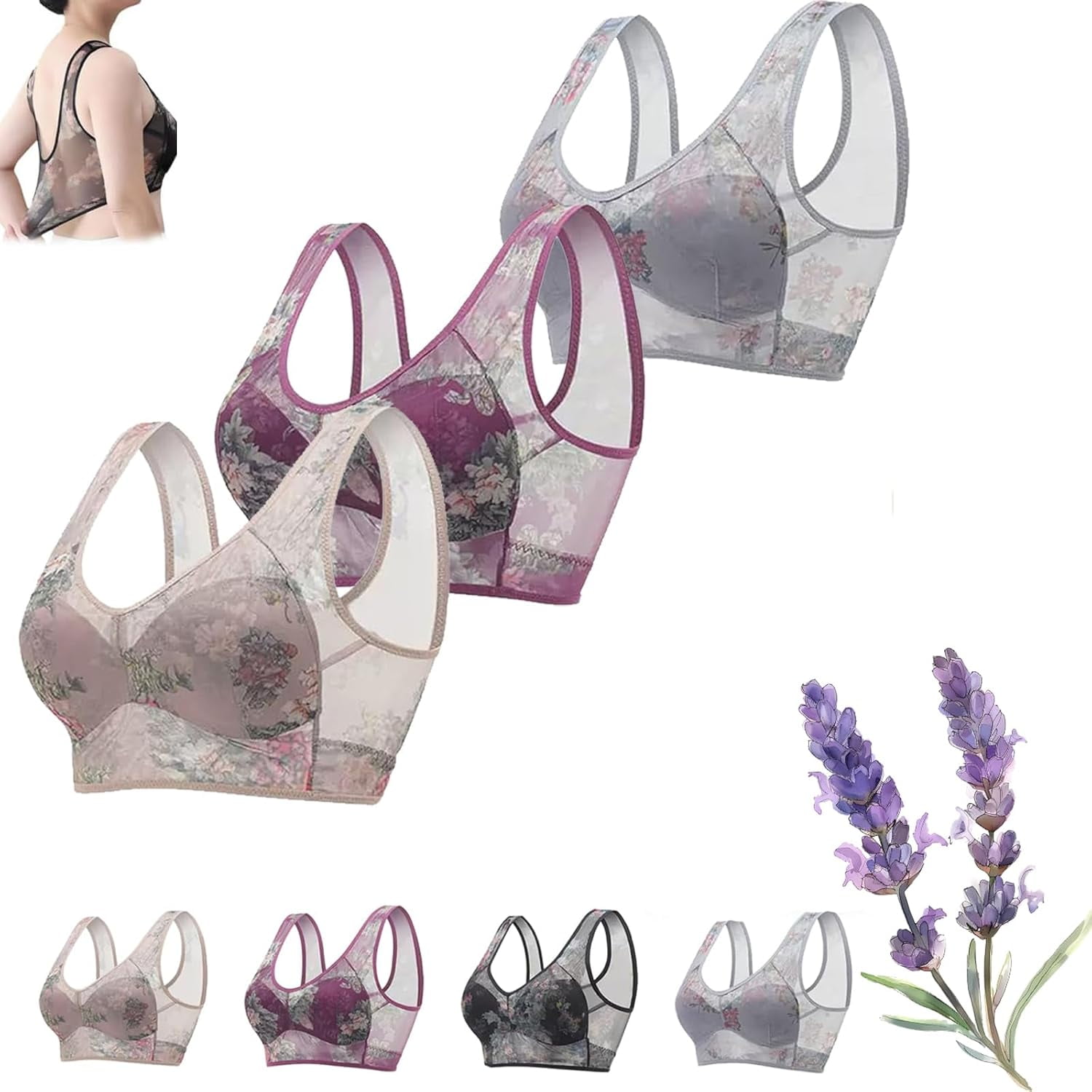 Cuttli Bra, Laacex Cooling Bra, Laacex Bras, Stellwise Bra, Ice Silk ...