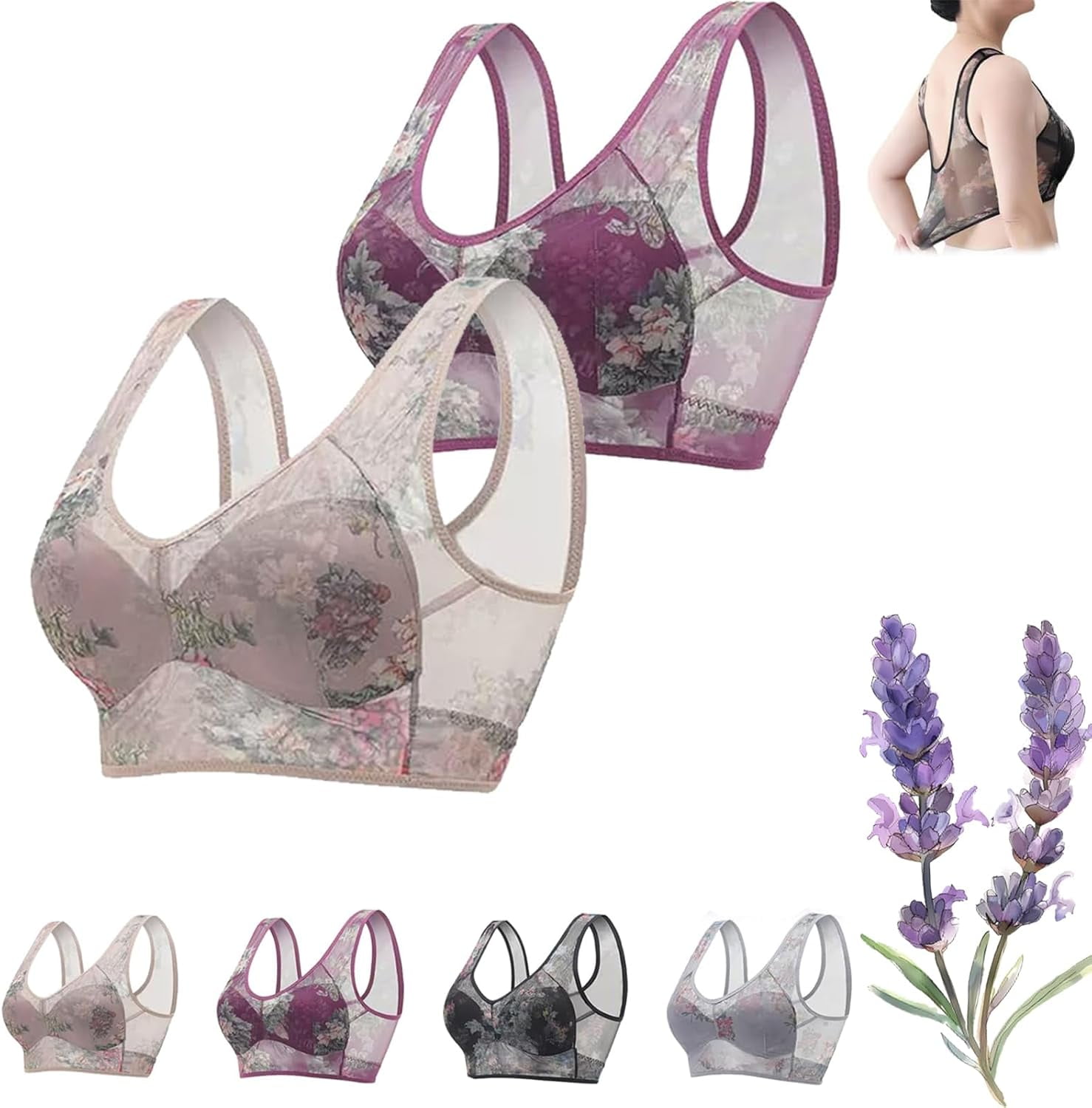 Cuttli Bra, Laacex Cooling Bra, Laacex Bras, Stellwise Bra, Ice Silk ...