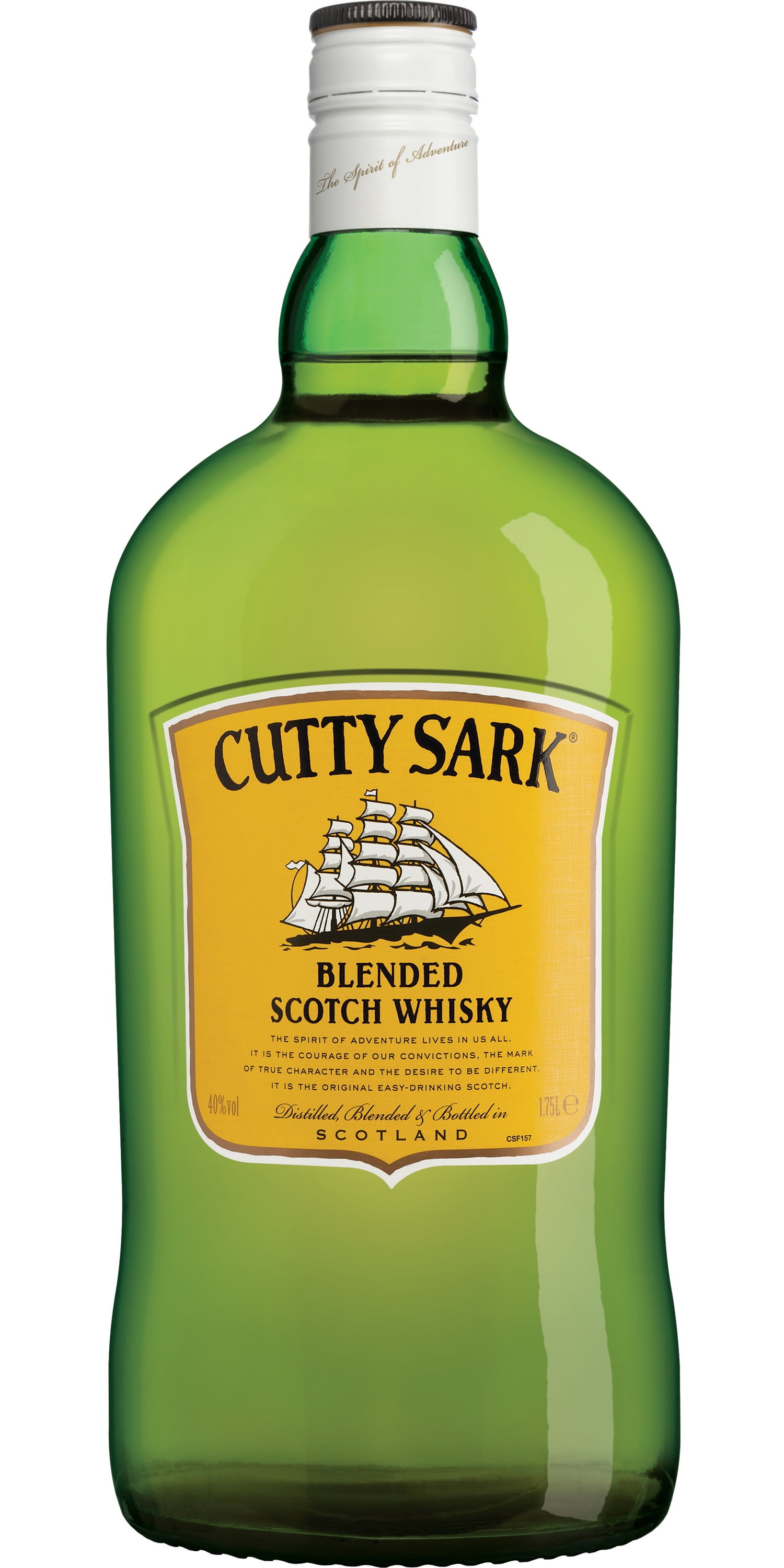 Cutty Sark Blended Scotch Whisky, 1.75Ml 80 Proof - Walmart.com