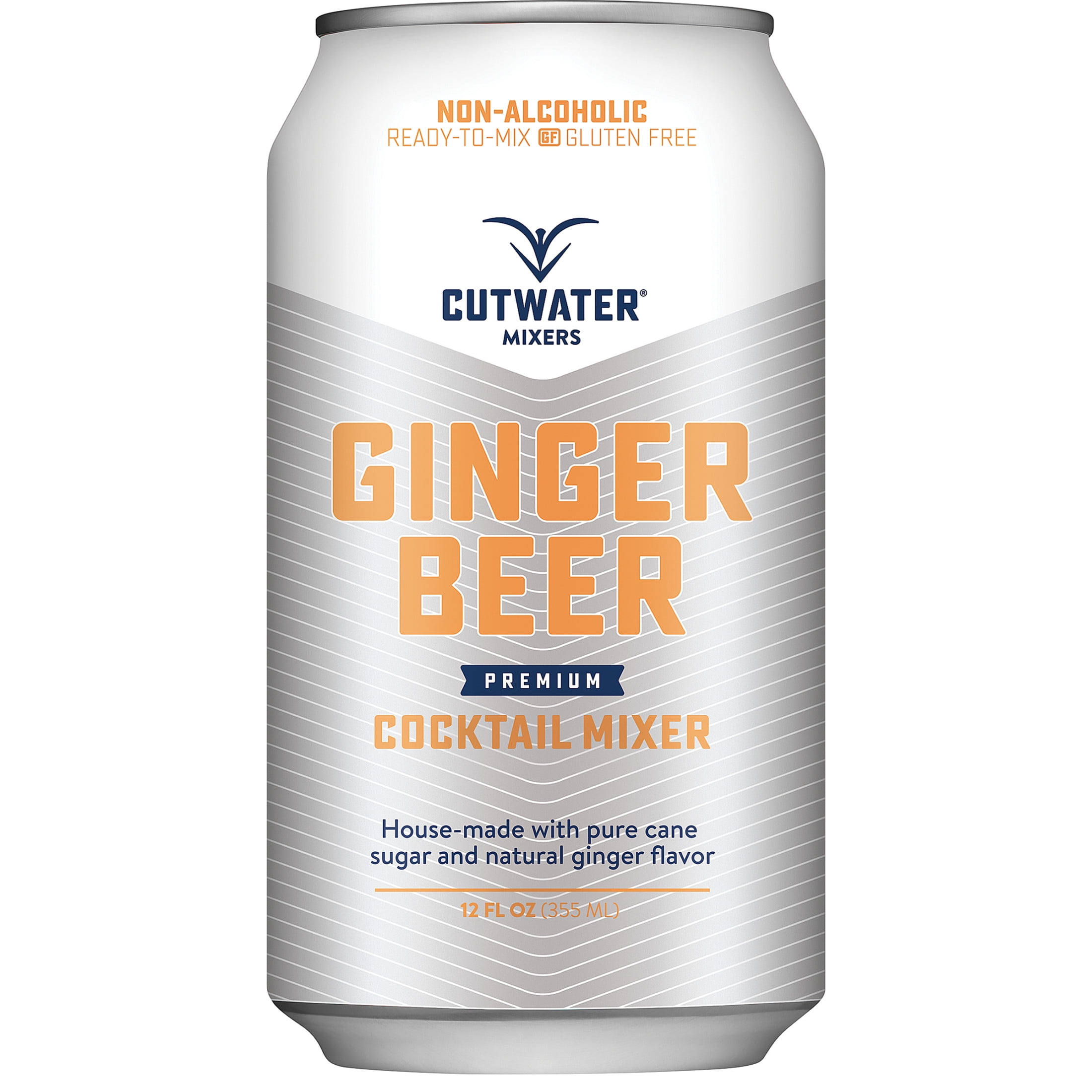 Cutwater Spirits Ginger Beer, 4 Pack 12 fl. oz. Cans, 0% ABV - Walmart.com