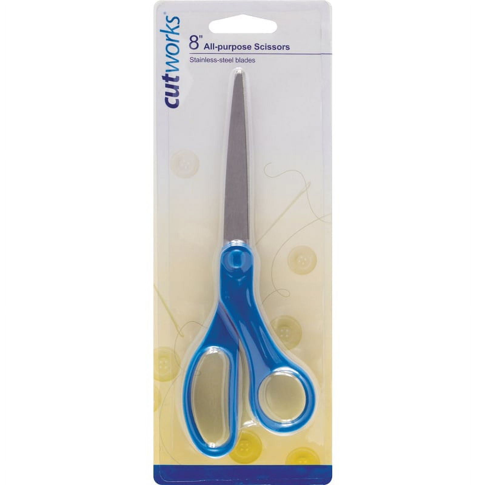 Cutworks 150220-1003 Durasharp 8 in. Stainless Steel Straight Scissors ...