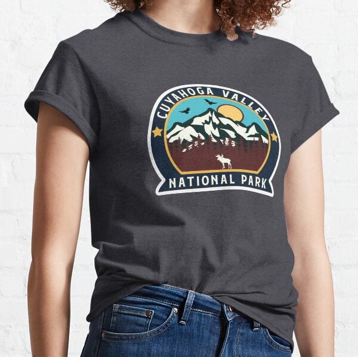 Cuyahoga Valley National ParkVintage Classic T-shirt - Walmart.com