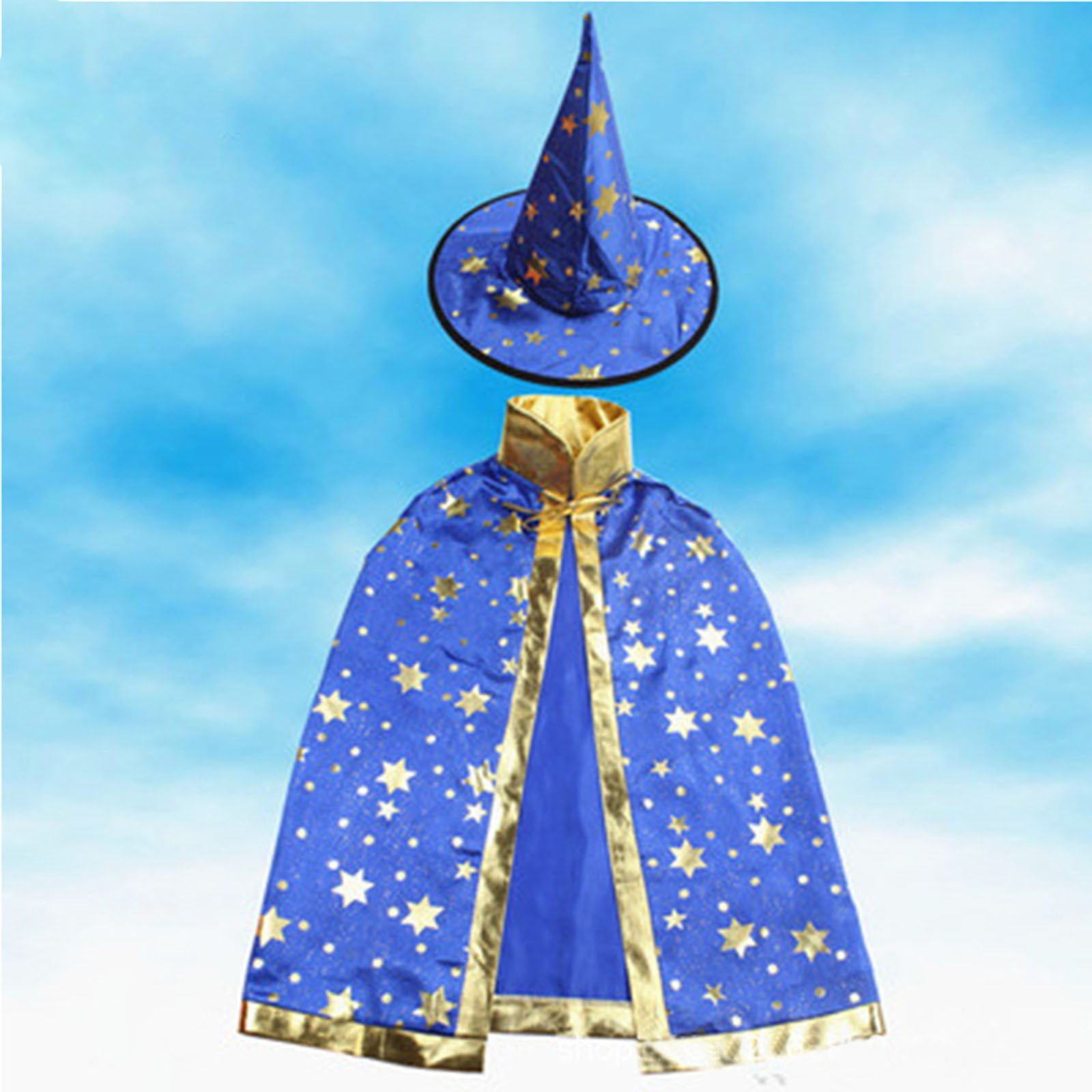 Cuzibr Coats For Girls Christmas Festival Party Witch Robe Stand Collar ...