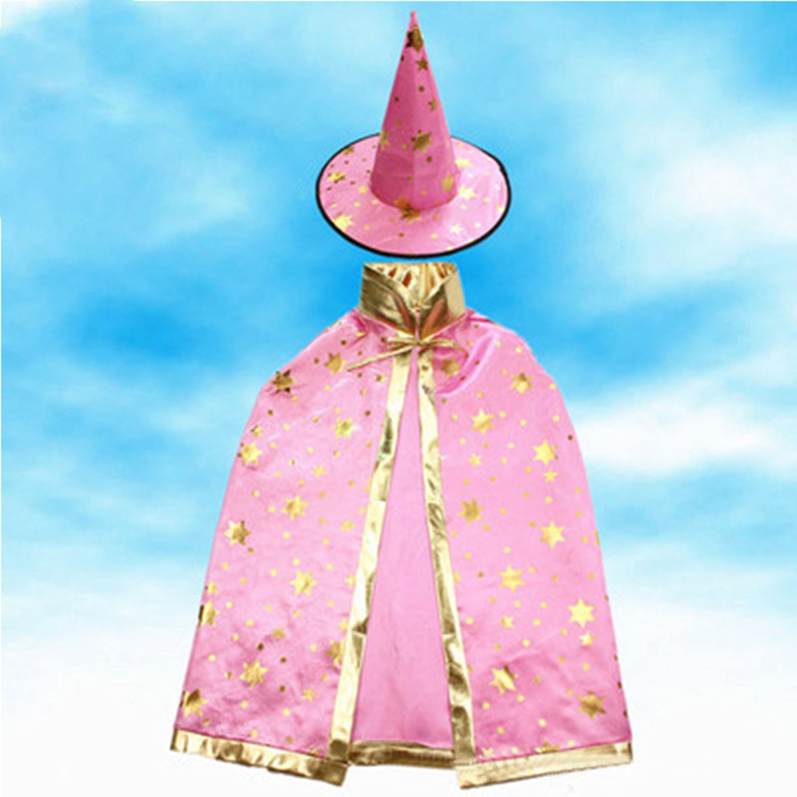 Cuzibr Girls Puffer Jacket Christmas Festival Party Witch Robe Stand ...