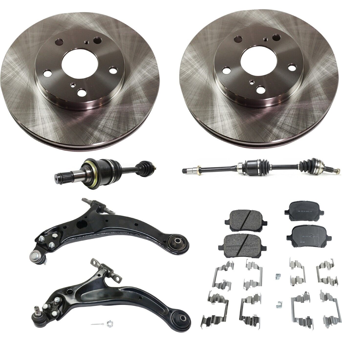 Cv Axle Assembly Kit Front Lower Control Arms W/ Ball Joints For 1998 ...