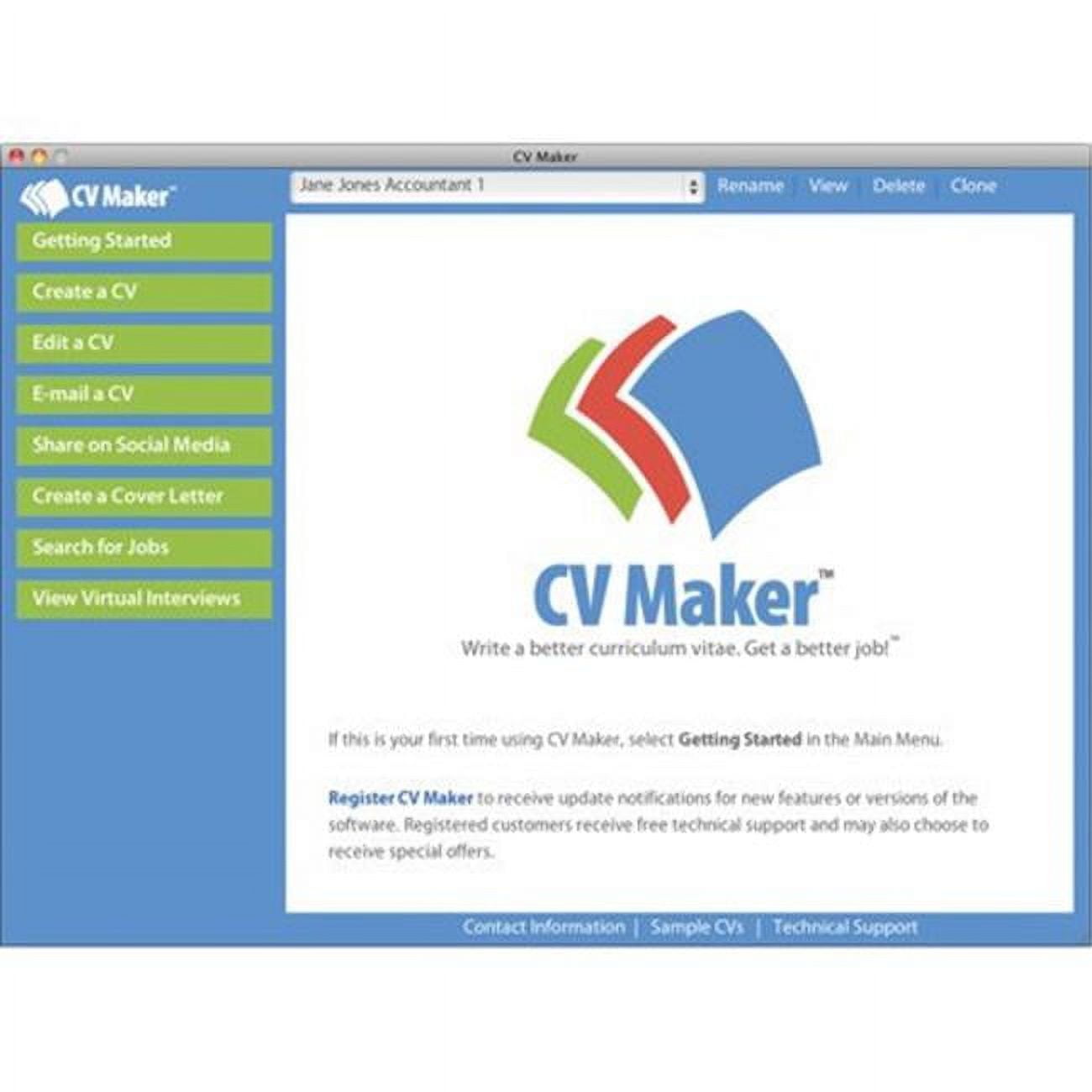 Cv Maker For Mac (Email Delivery) - Walmart.com