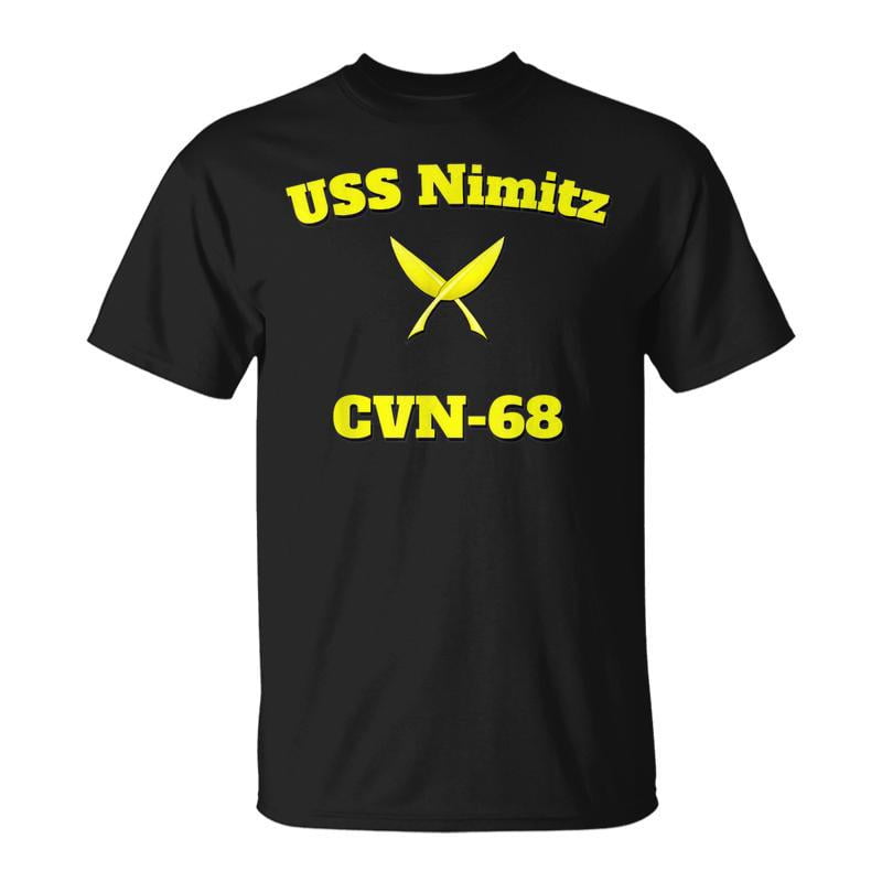 Cvn68 Uss Nimitz Aircraft Carrier Yn TShirt - Walmart.com