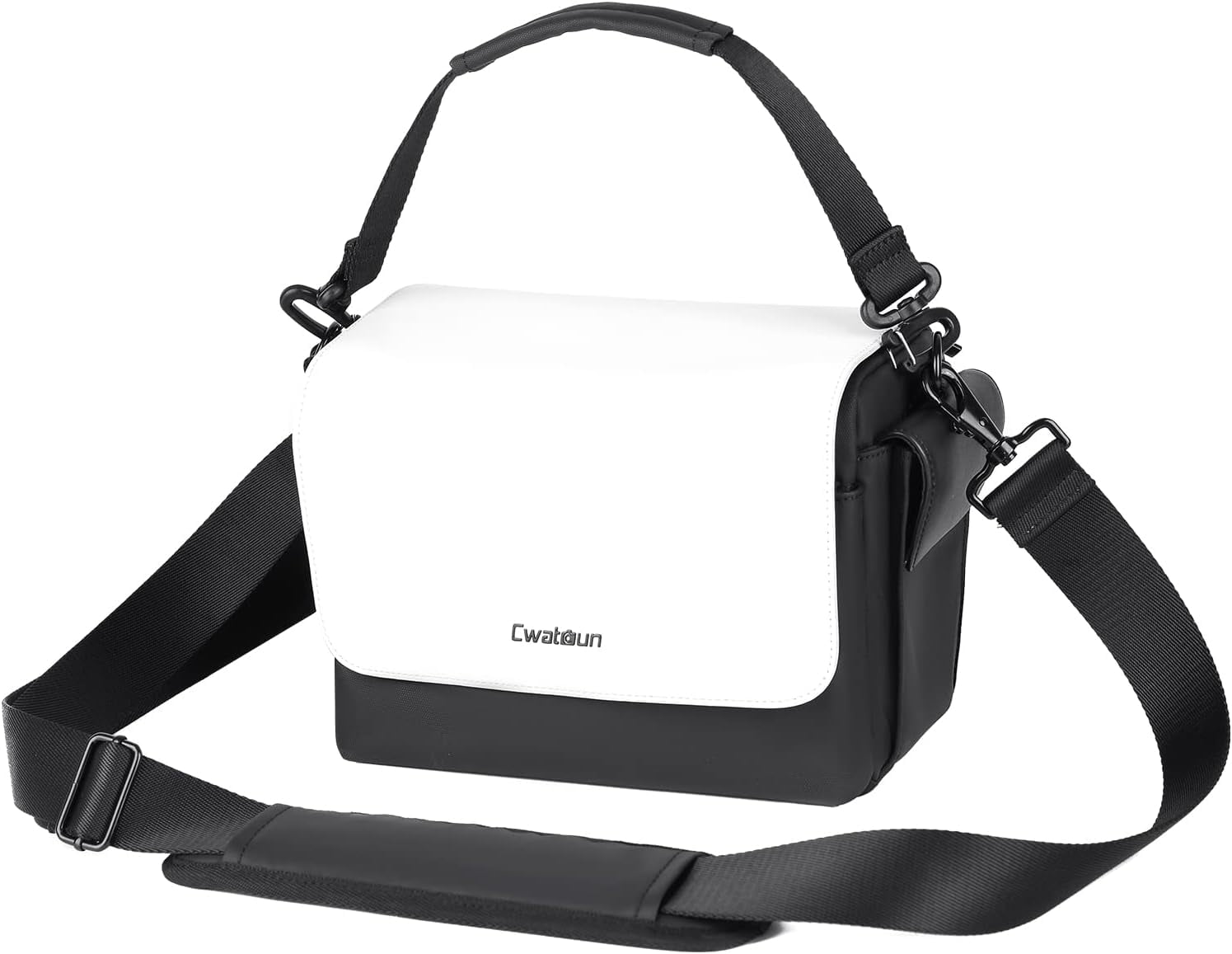 Cwatcun Camera Shoulder Bag, Waterproof Camera Crossbody Case, Compact ...