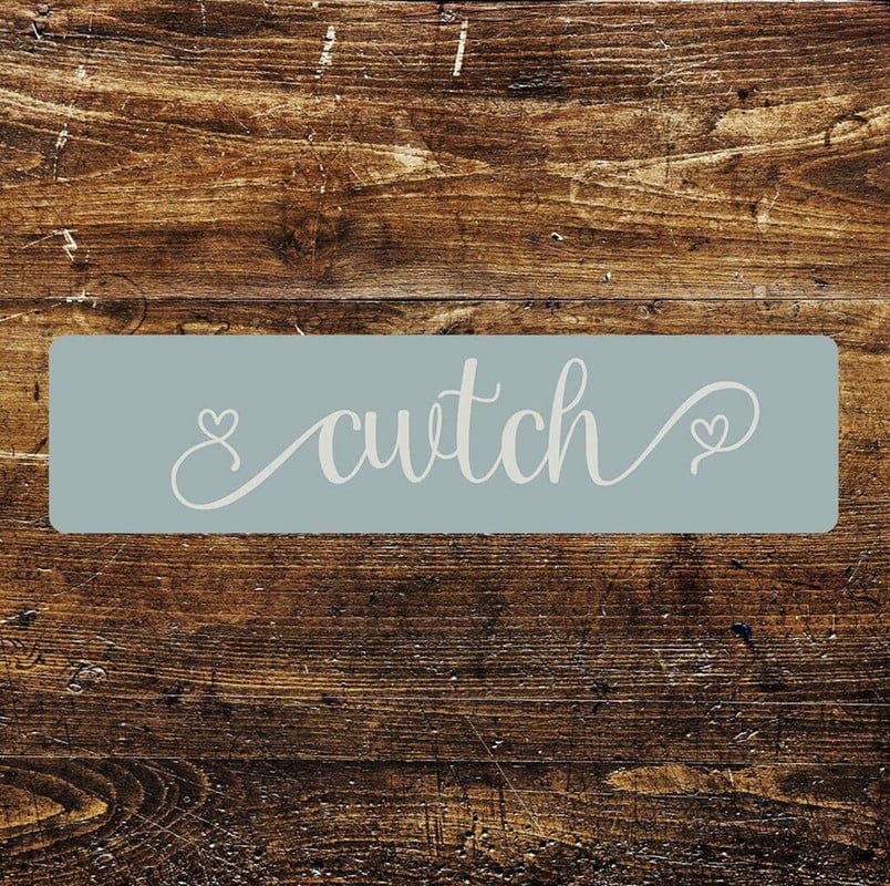 Cwtch Welsh Hug Quote Metal Sign Plaque 12×8 Inch - Walmart.com