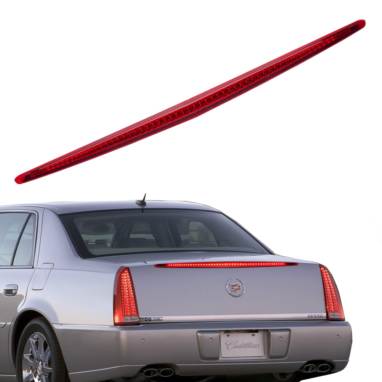 Cxdar Third 3rd Brake SSF20 Light LED for 2006-2011 Cadillac DTS, High ...