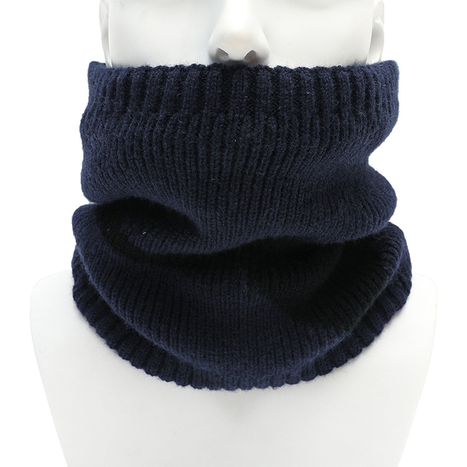 Cxenplz Neck Scar Winter Fleece Neck Gaiter Face Cover Scarf Men Neck ...