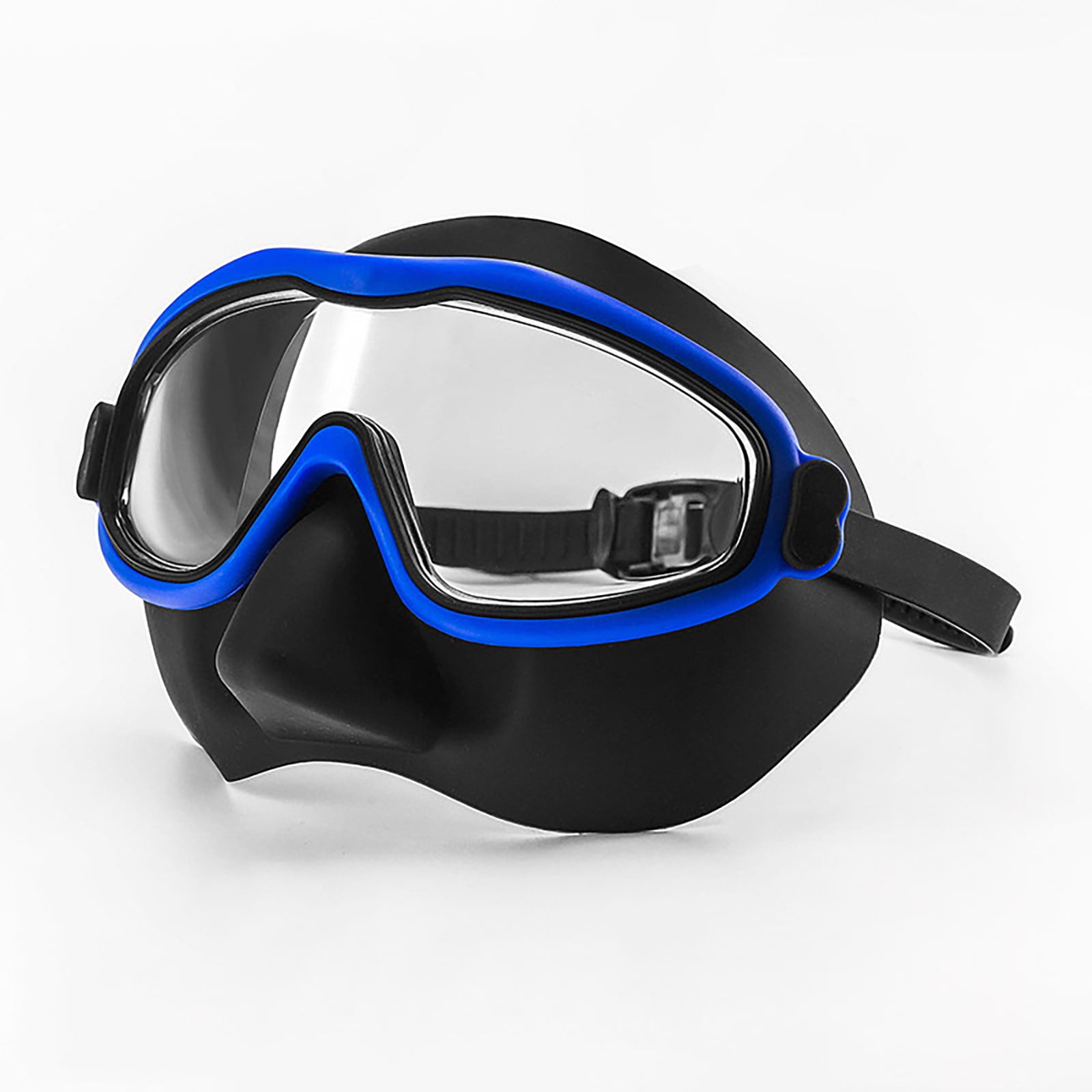 CxhicLuv Adult Swimming Goggles, Large Frame Diving Masks, HD Lenses ...