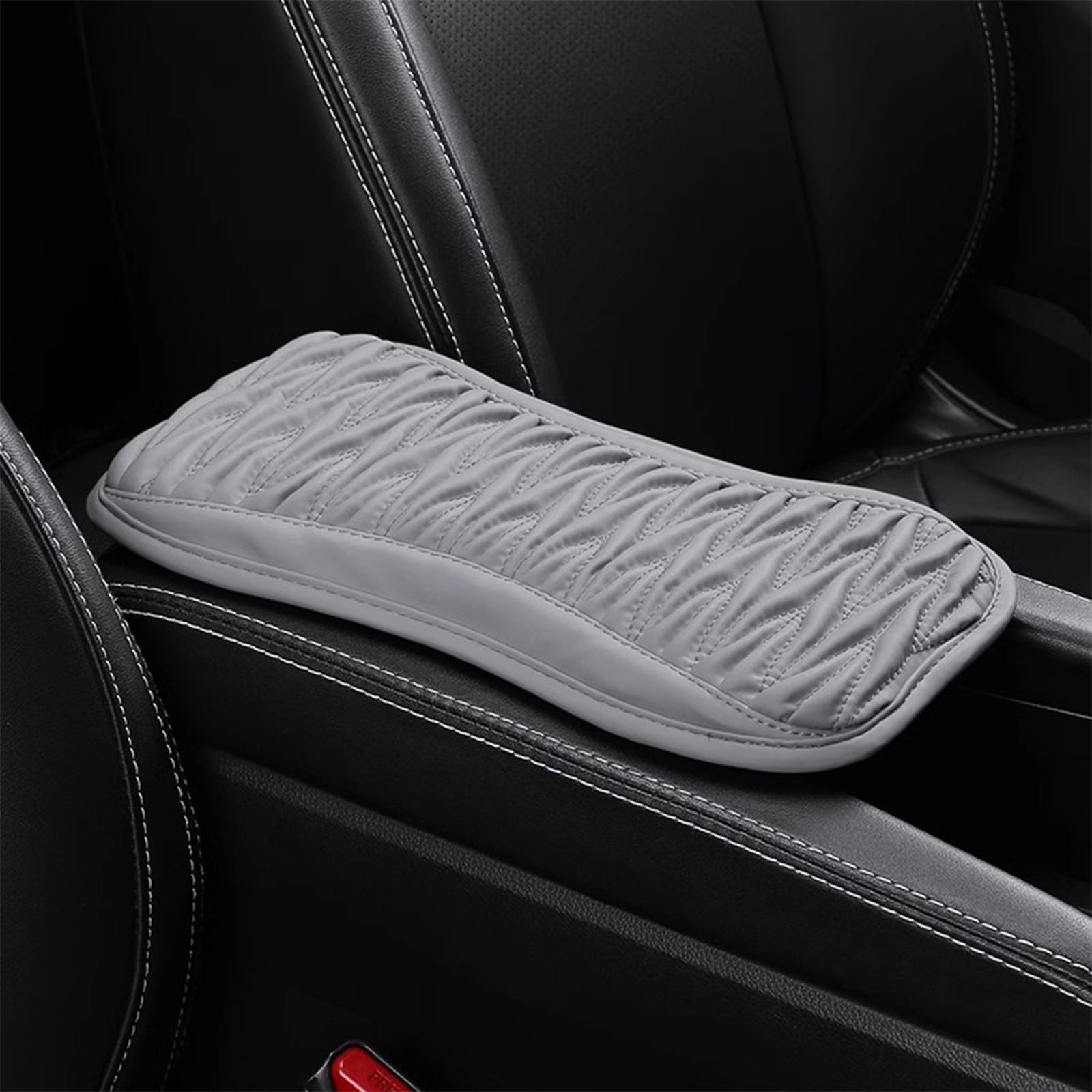 CxhicLuv Car Armrest Pad, Auto Elbow Support, Leather Sponge Universal ...