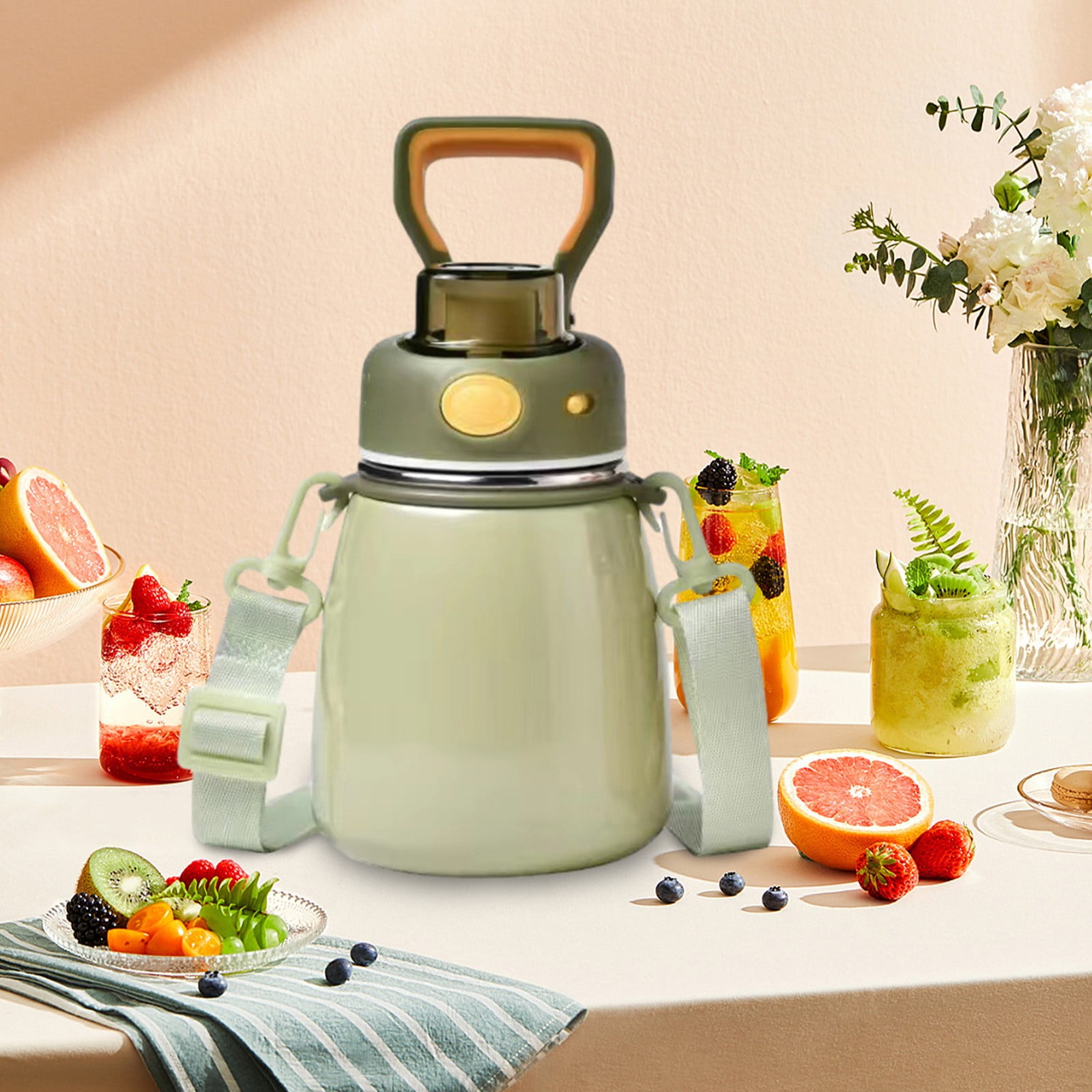 CxhicLuv Children's 304 Stainless Steel Insulated Cup 4.1×4.1×6.9 Inch ...