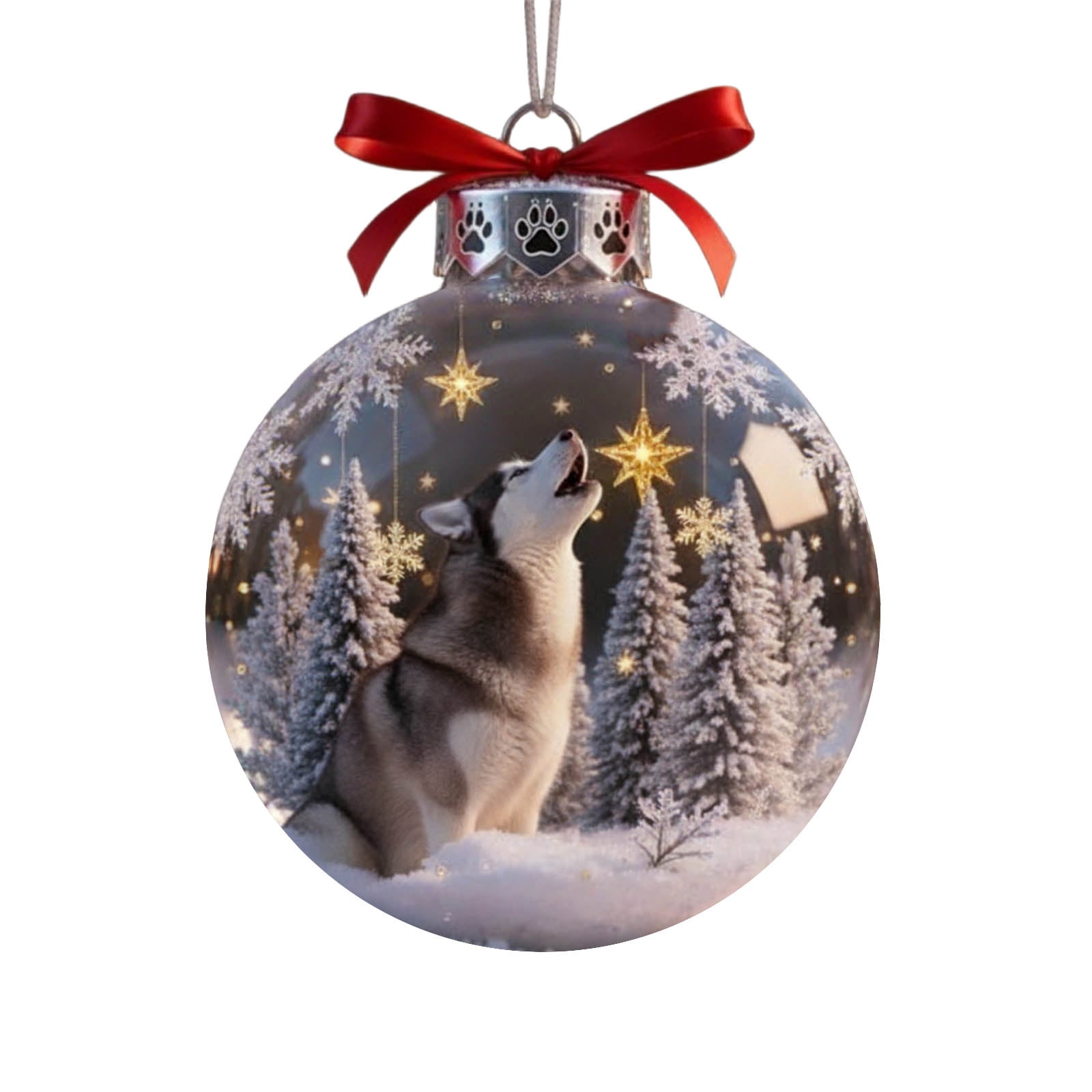 CxhicLuv Cute Dog Flat Acrylic Decoration, 8cm Pet Lover Ornament ...