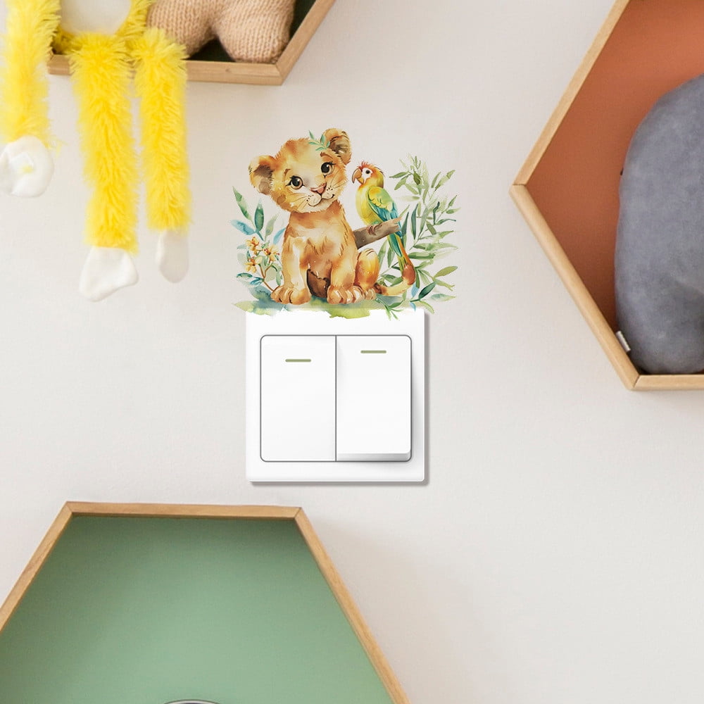 CxhicLuv Cute Living Room Wall Stickers, Cute, Easy-to-apply ...