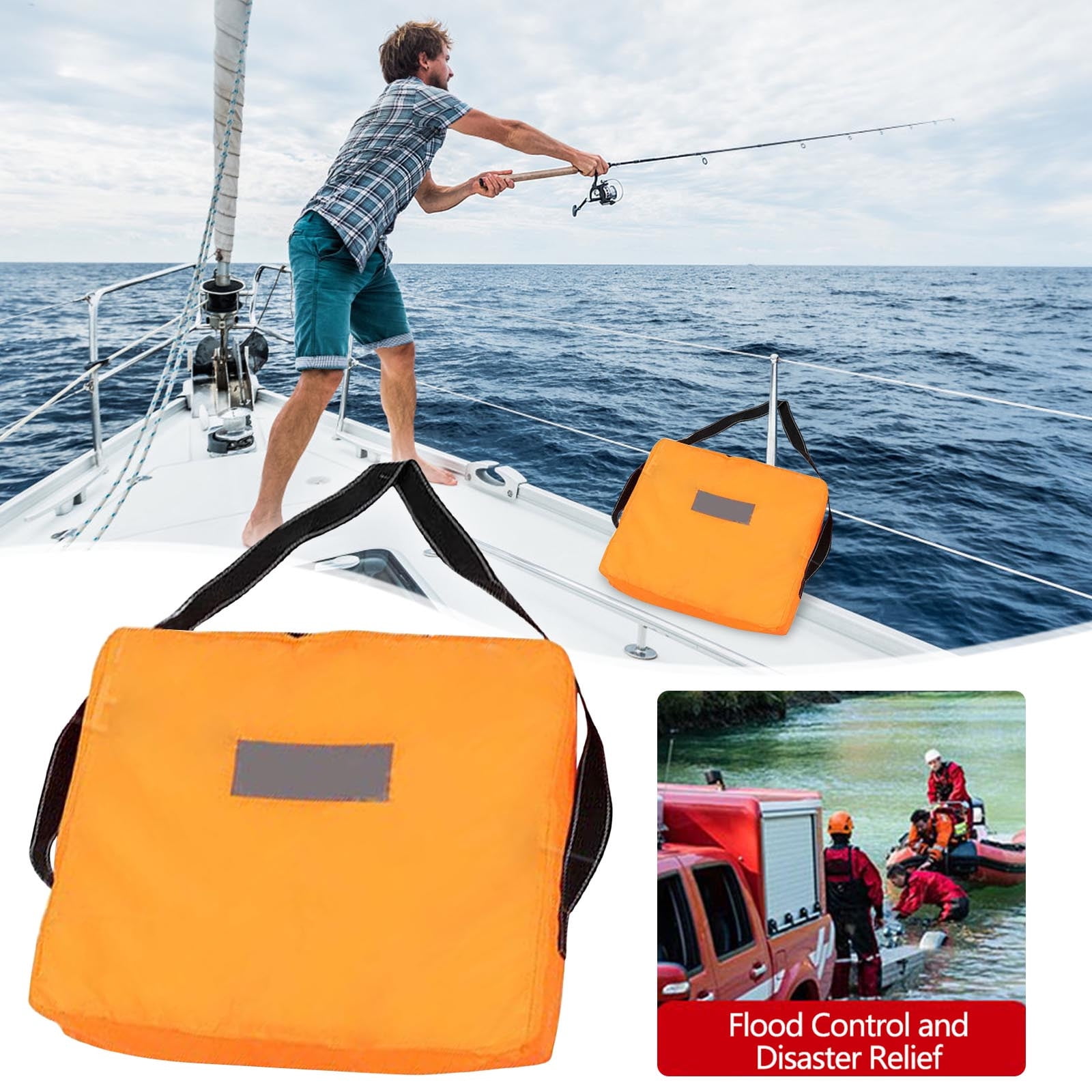 CxhicLuv Folding Lifebuoy, Compact, Buoyant, Easy to Use – Ideal for ...