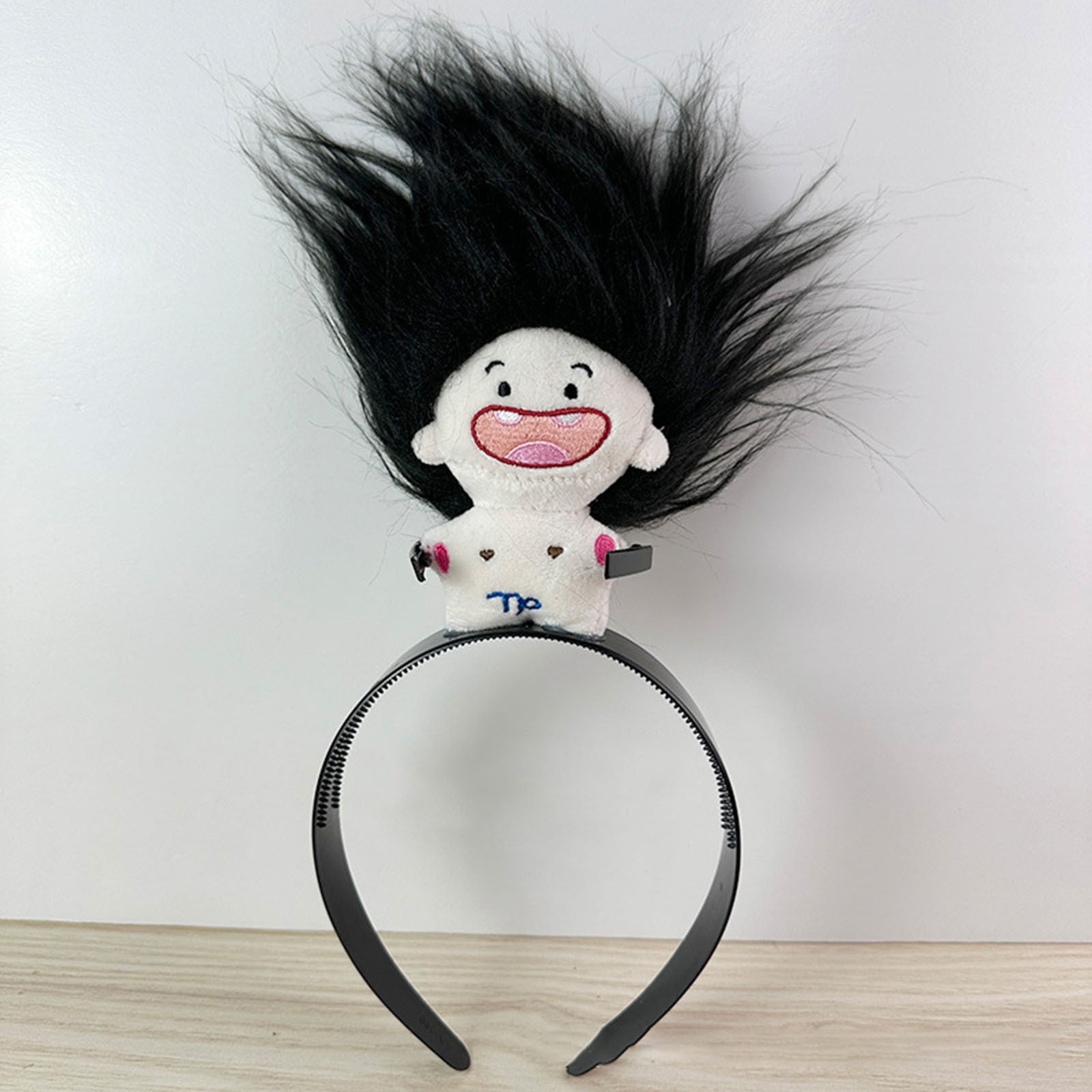 CxhicLuv Funny Doll Hairband, Plastic Clip & Bangs Fixer with Tooth ...