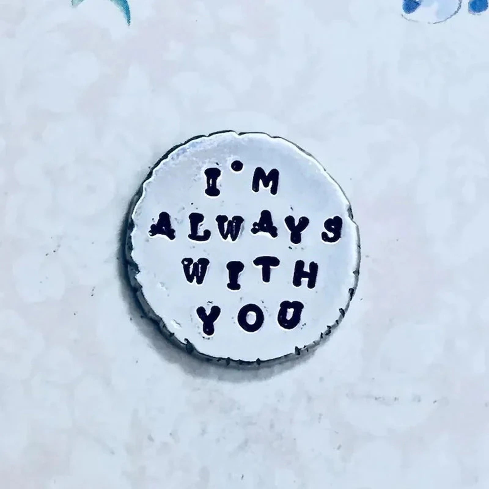 CxhicLuv Personalized Stainless Steel Pocket Coins, Engraved Love ...
