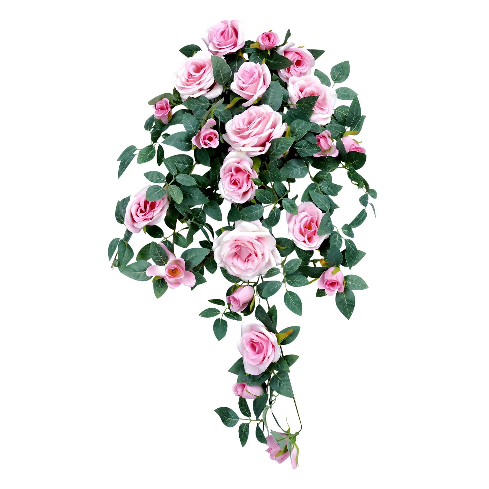 CxhicLuv Realistic Rose Stems, Outdoor Artificial Bouquets, Low-Maintenance for Porch & Garden ...