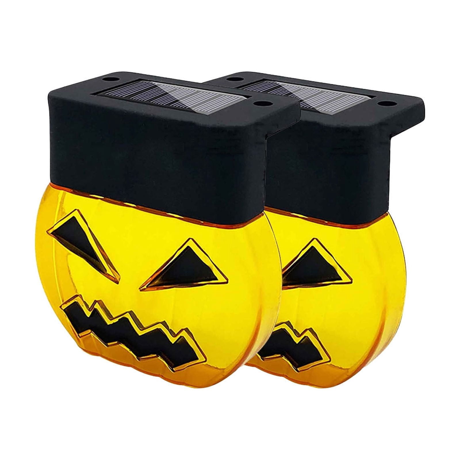 CxhicLuv Solar Pumpkin Lights for Halloween, LED Garden Fence ...